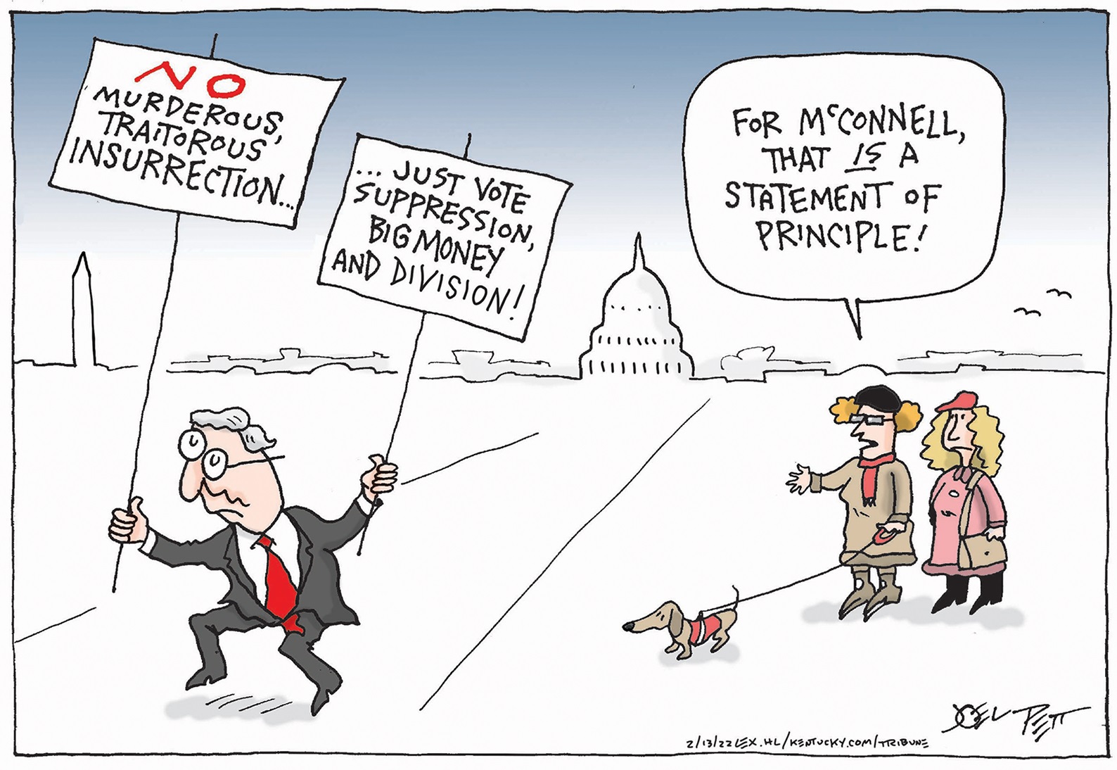Editorial cartoons for Feb. 13 2022 - oregonlive.com
