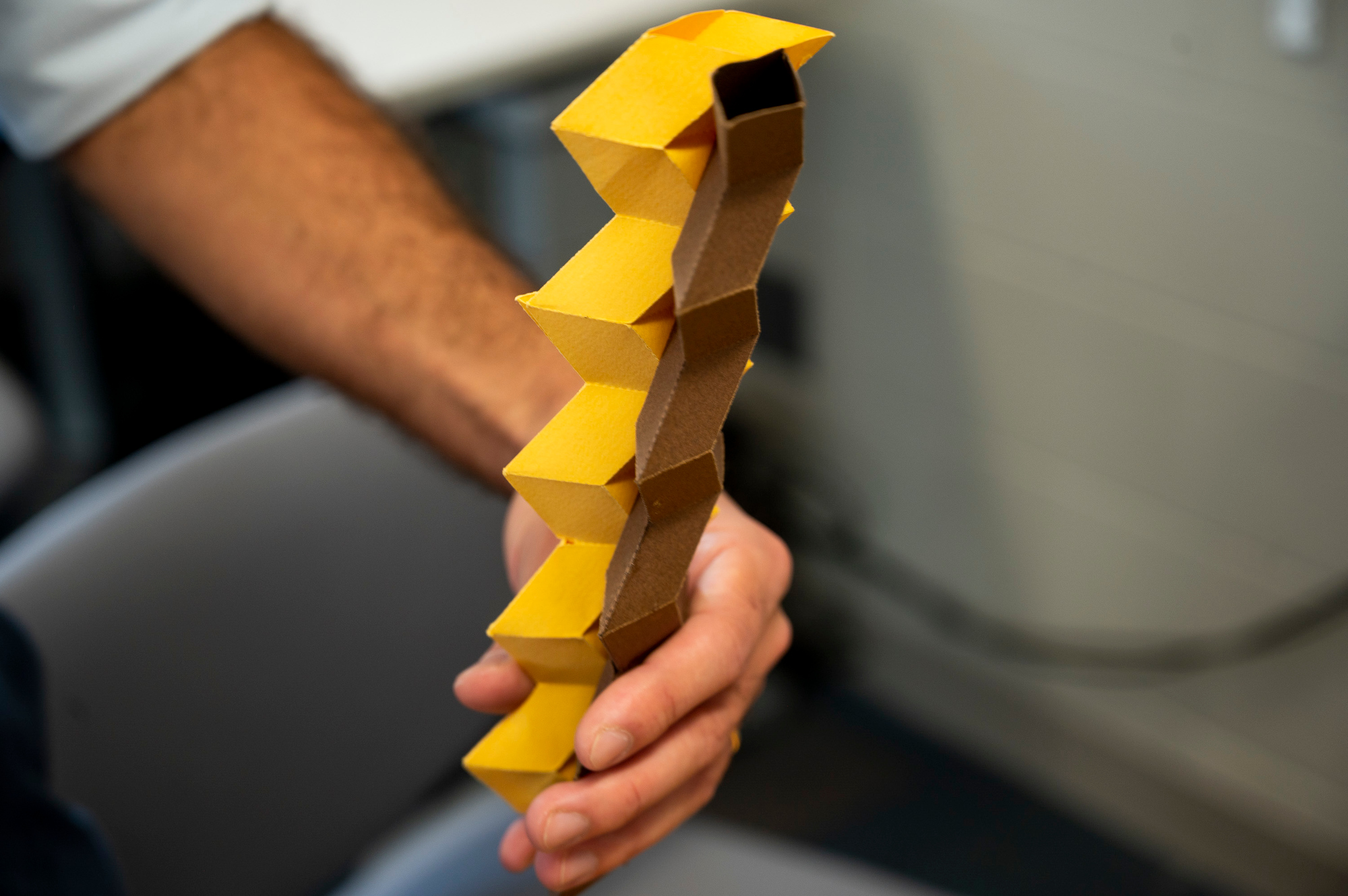 University of Michigan professor and students create origami-inspired ...