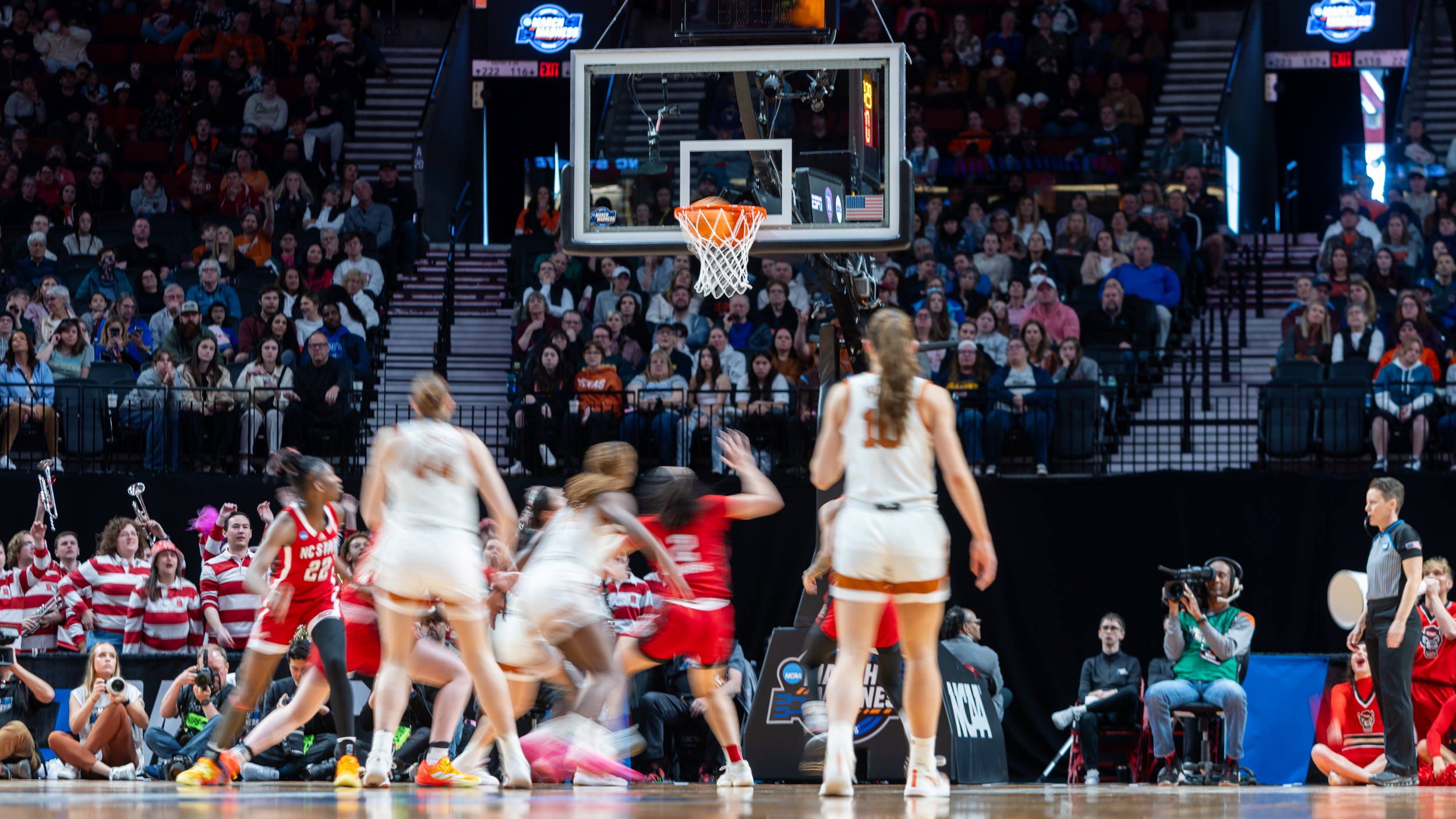 Texas vs. North Carolina State, women's Elite Eight, March 31, 2024 ...