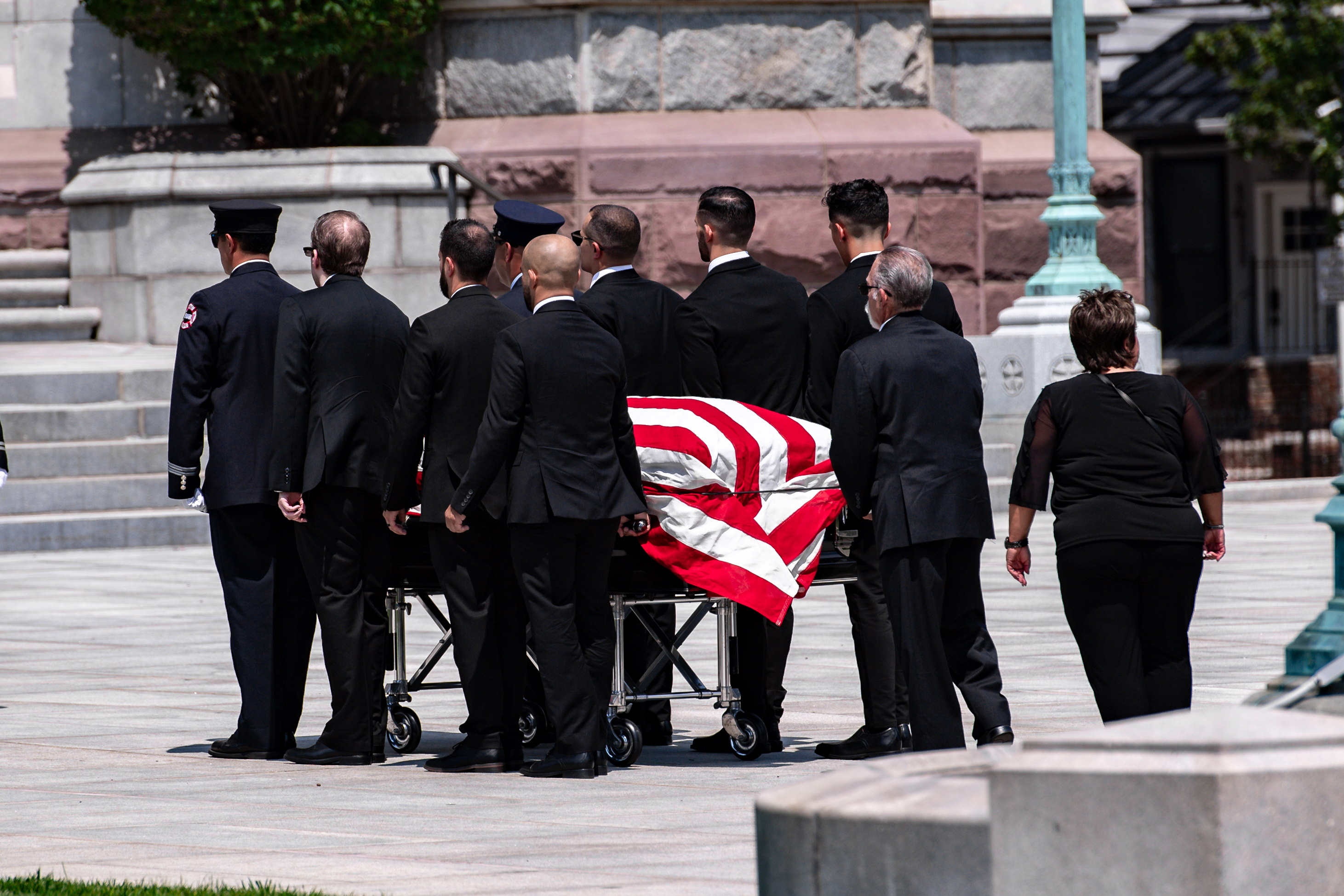 Newark Firefighter Augusto "Augie" Acabou's Viewing - nj.com
