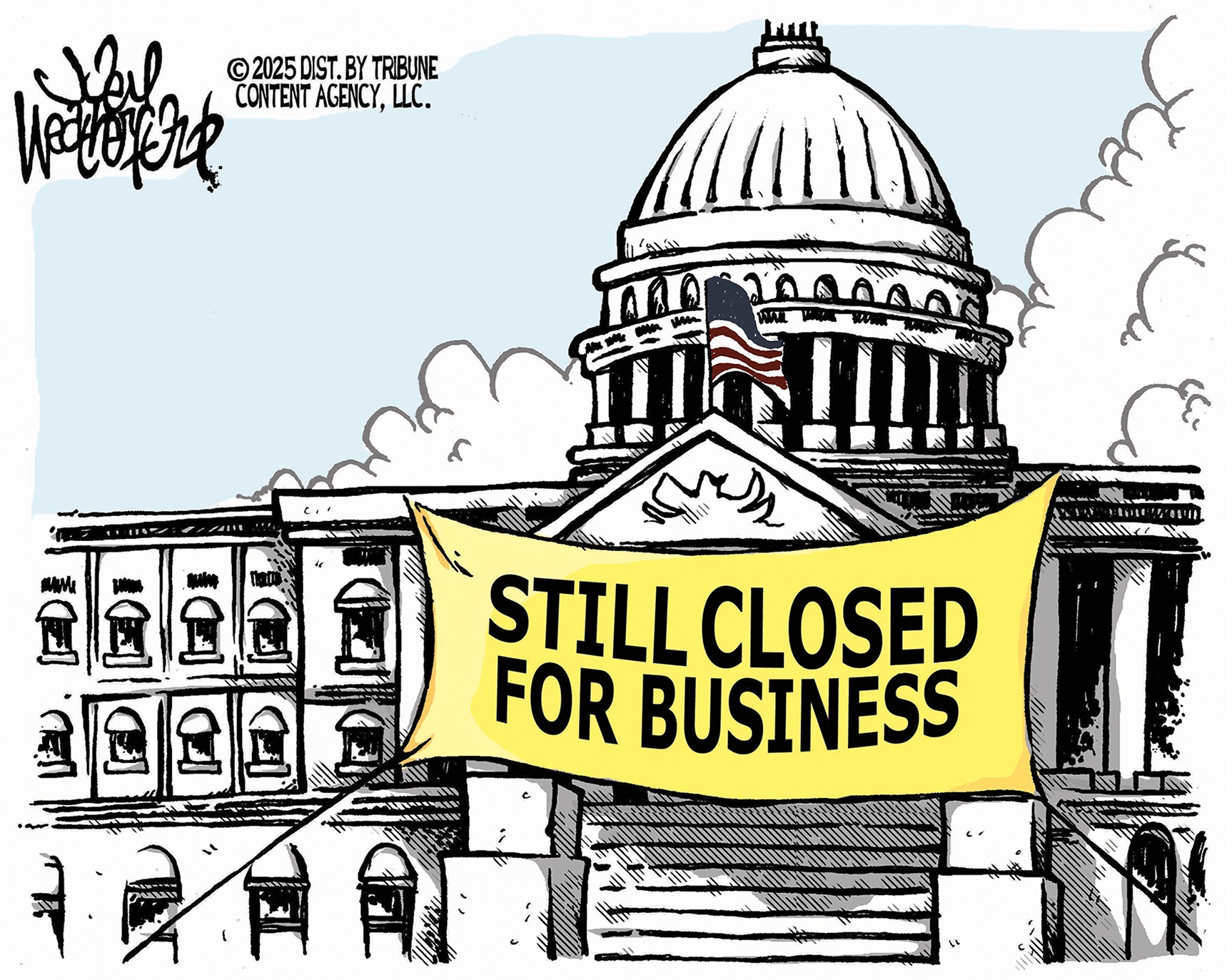 Editorial cartoons for Oct. 19, 2025 - cleveland.com