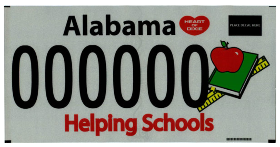 Most popular license plates in Alabama - al.com