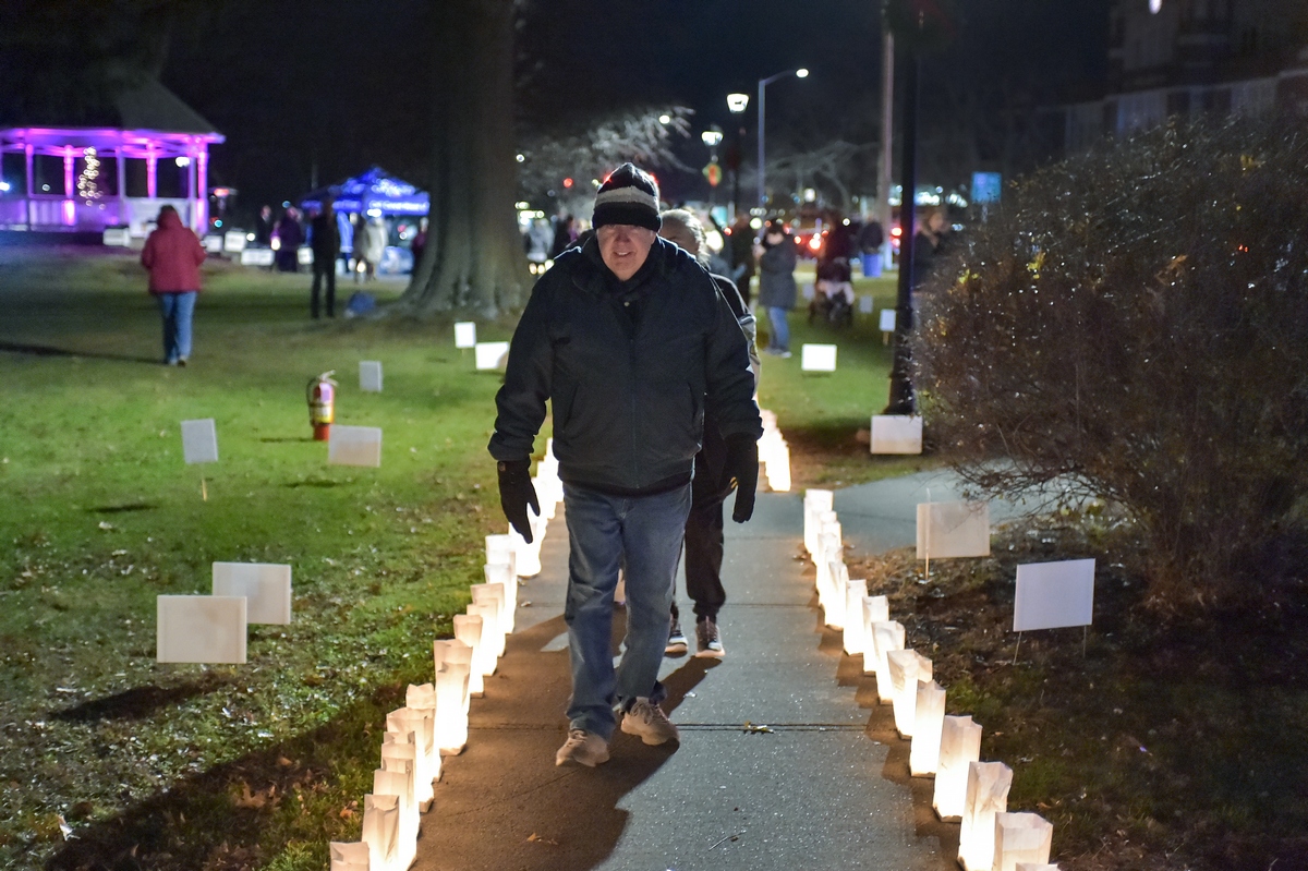 Center for Human Development Cancer House of Hope annual Luminaria ...