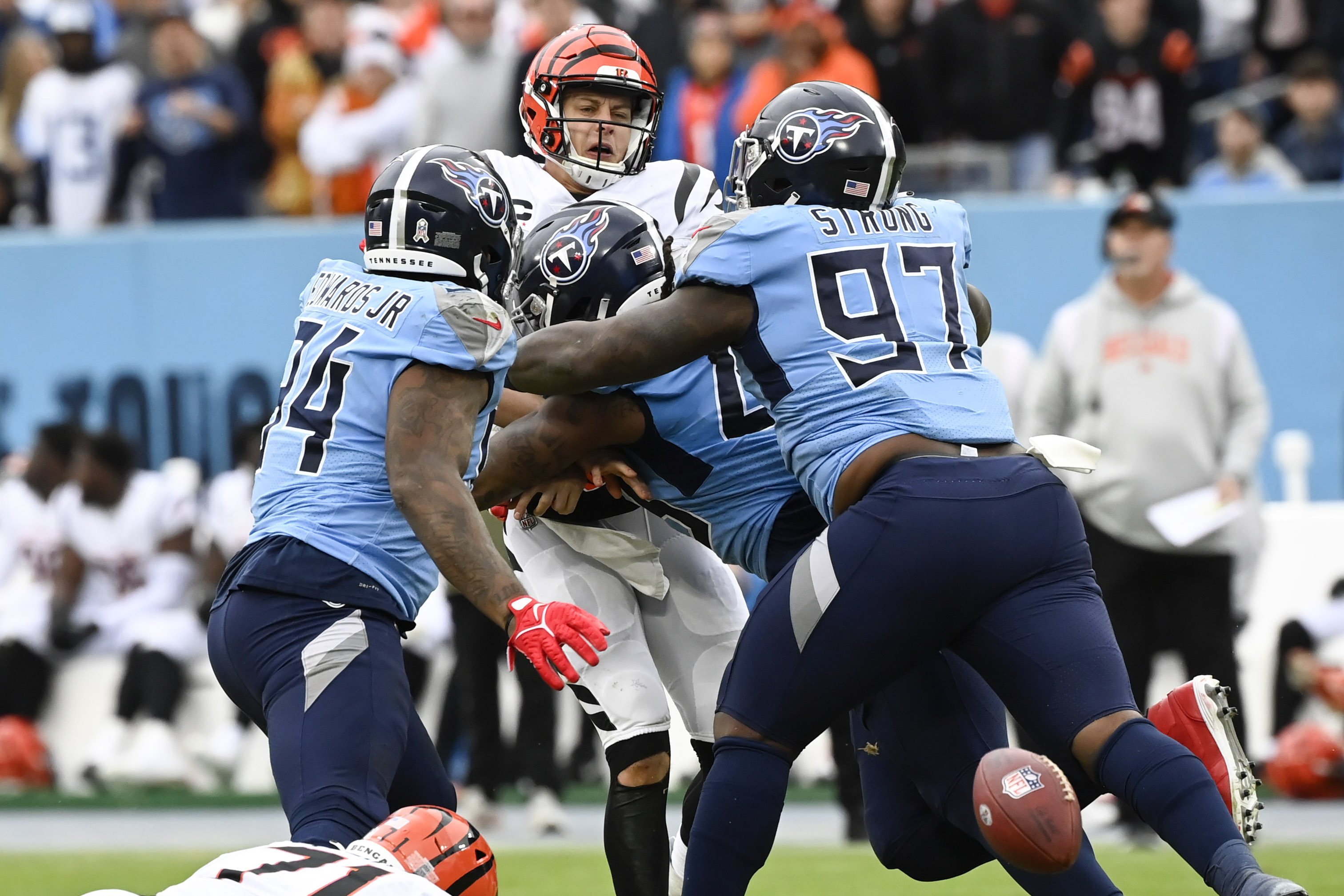 Cincinnati Bengals at Tennessee Titans, November 27, 2022 - cleveland.com
