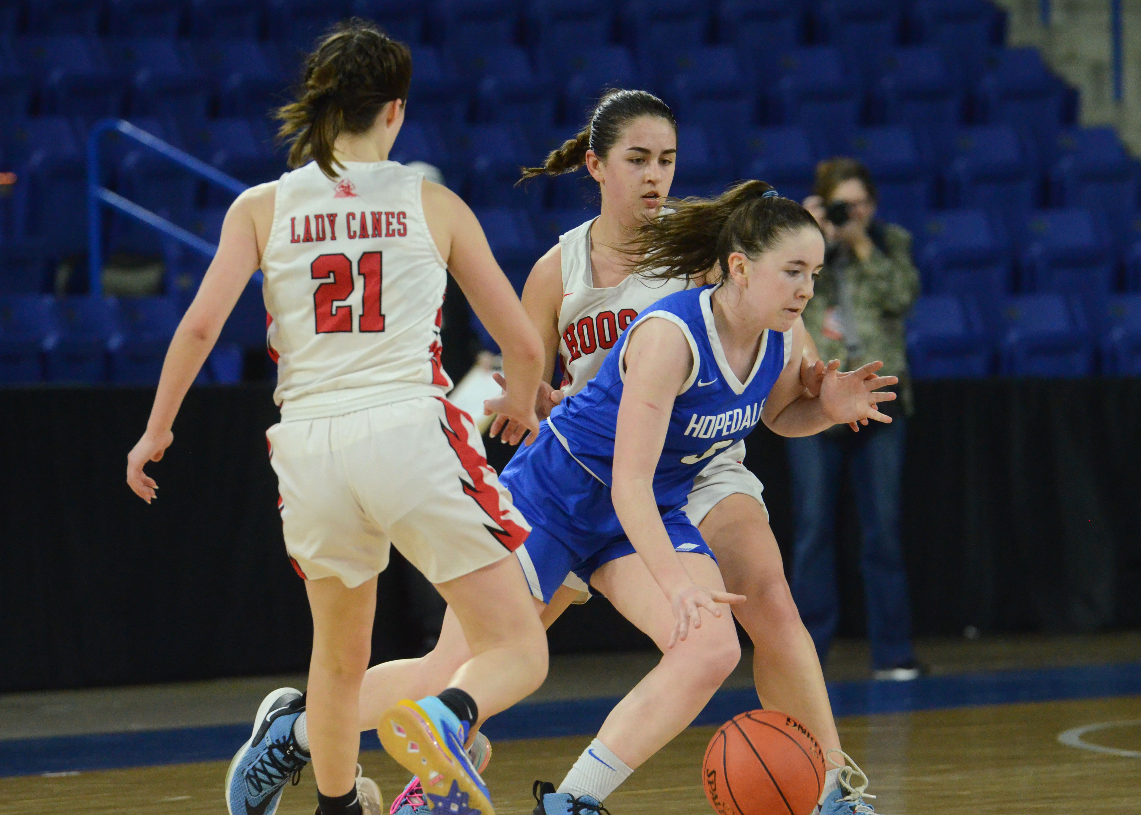 Division V Girls State Championship: Hoosac Valley vs. Hopedale ...