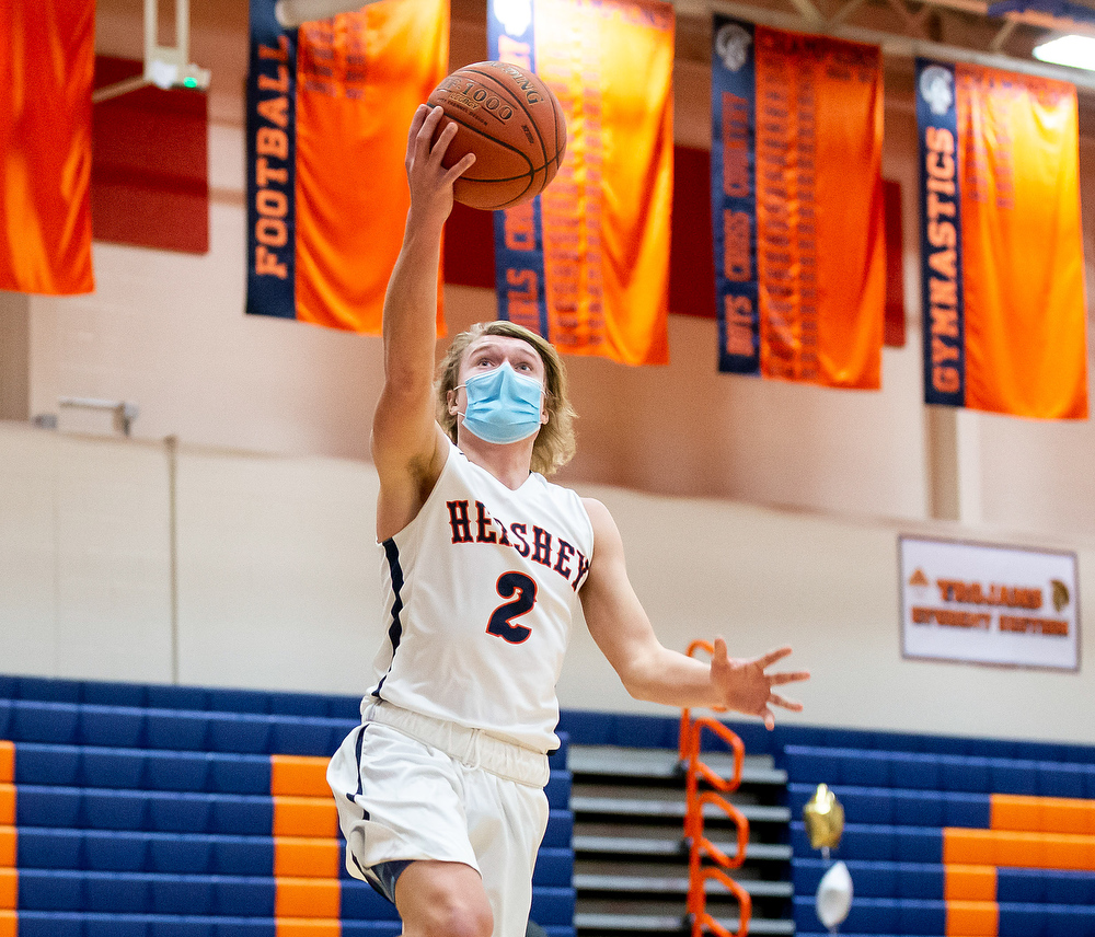 Lower Dauphin defeated Hershey 62-58 in boys high school basketball ...
