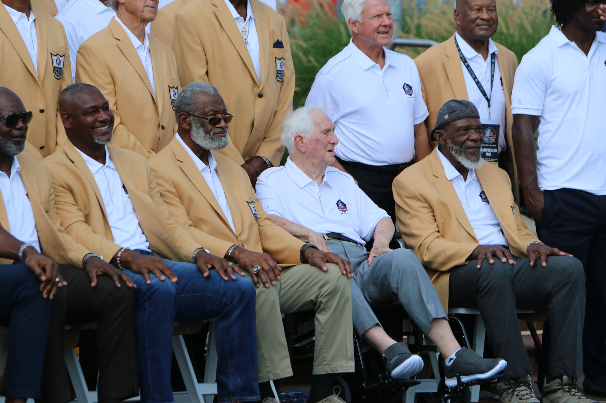 Pro Football Hall of Fame Gold Jacket group photo - cleveland.com