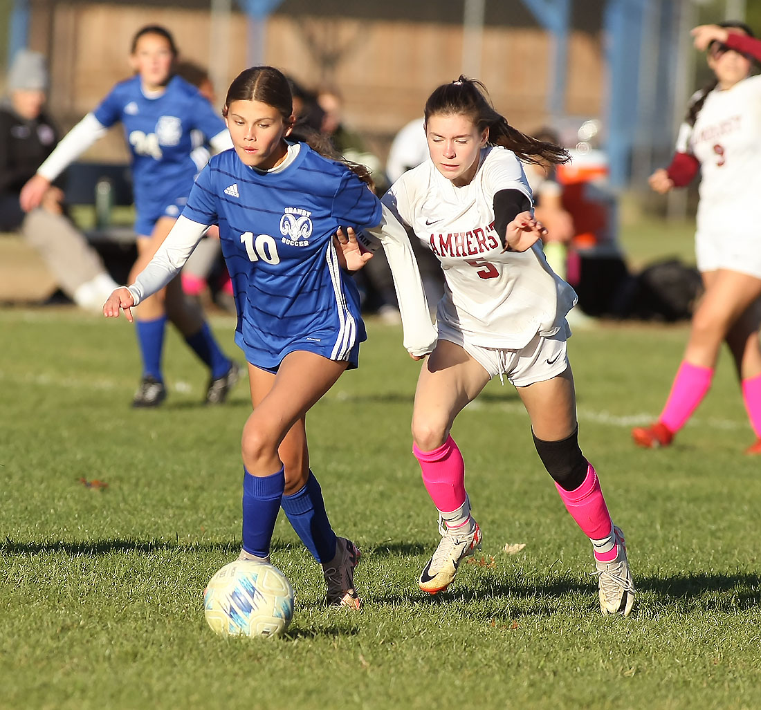 Amherst vs Granby girls Soccer 10/16/24 - masslive.com