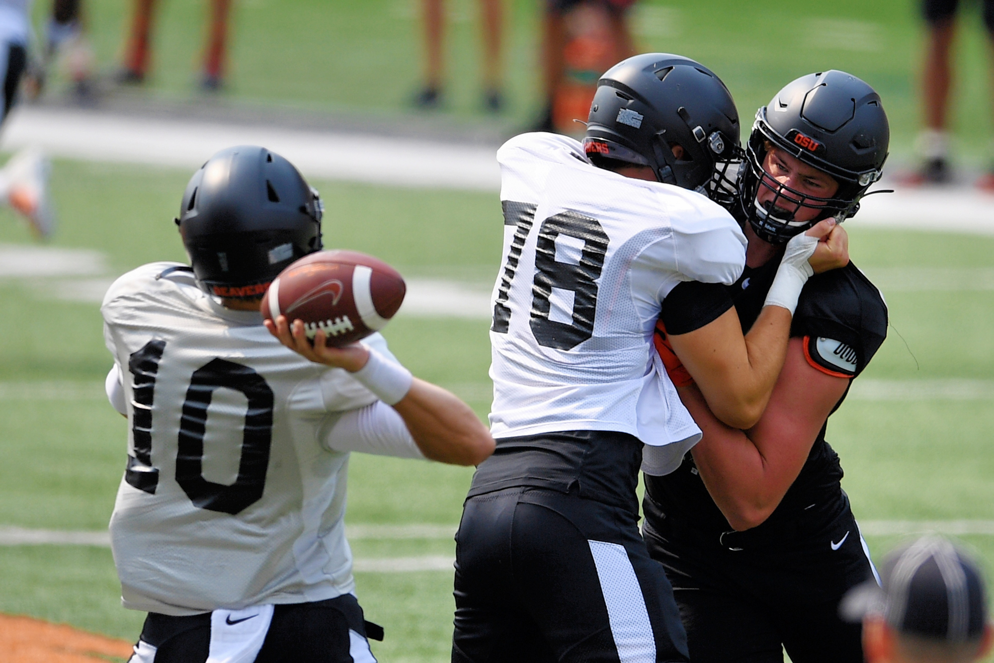 Oregon State football scrimmage, Aug. 14, 2021 - oregonlive.com