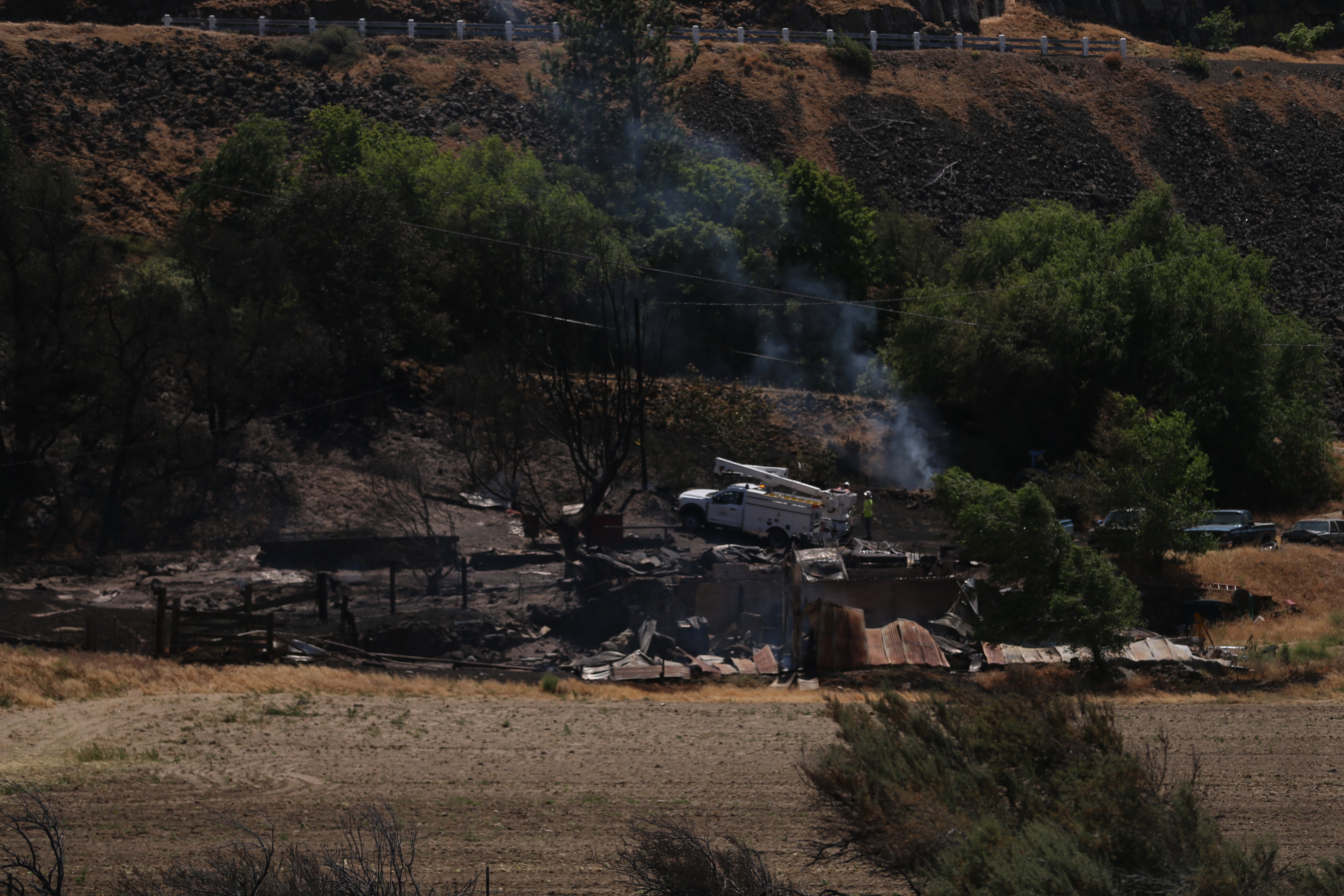 Rowena wildfire - oregonlive.com