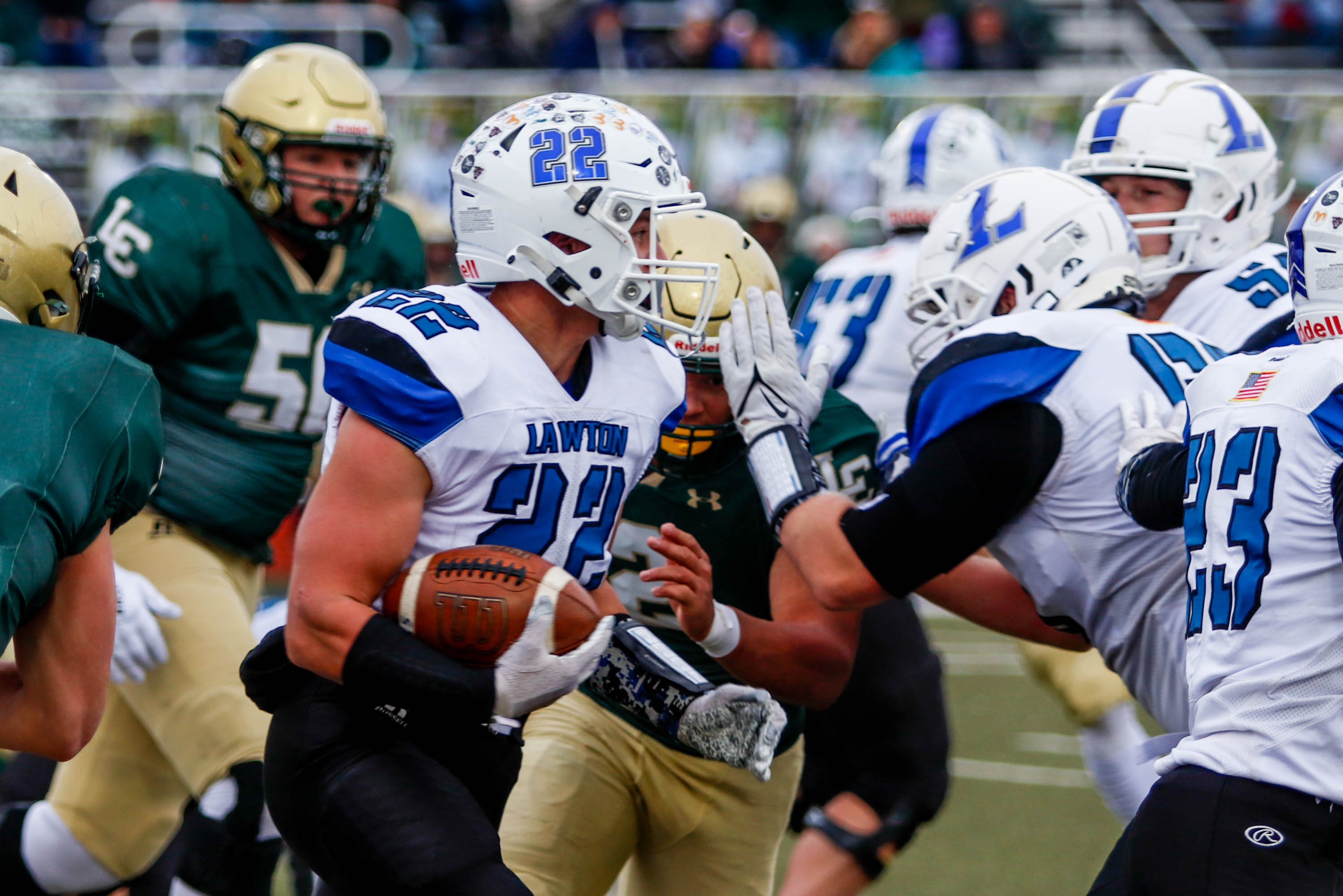 Division 7 state semifinal: Lawton vs Jackson Lumen Christi - mlive.com