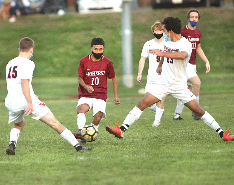Belchertown vs Amherst boys soccer 11/4/20 - masslive.com