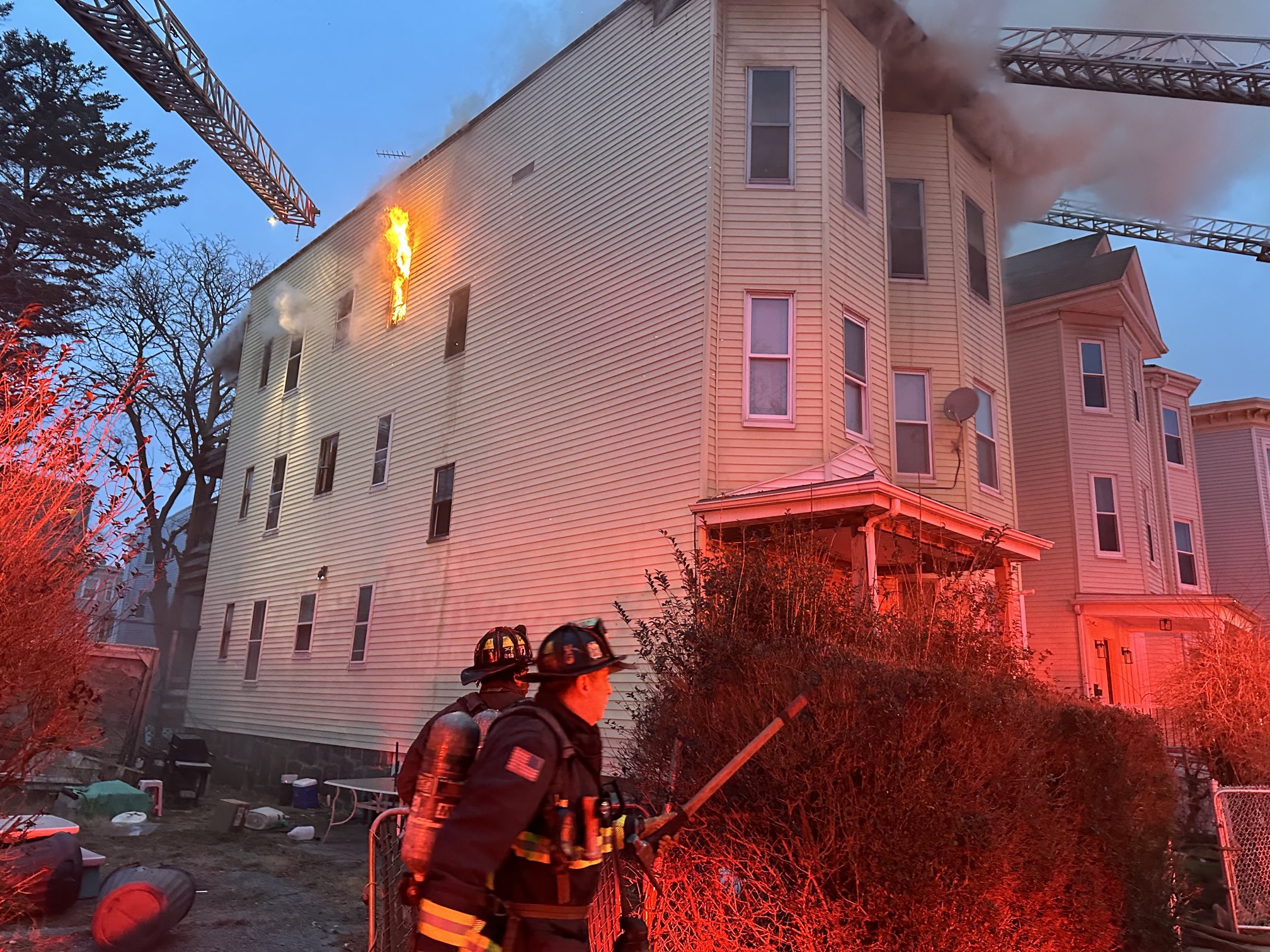 Two different fires erupt in Boston early Saturday - masslive.com