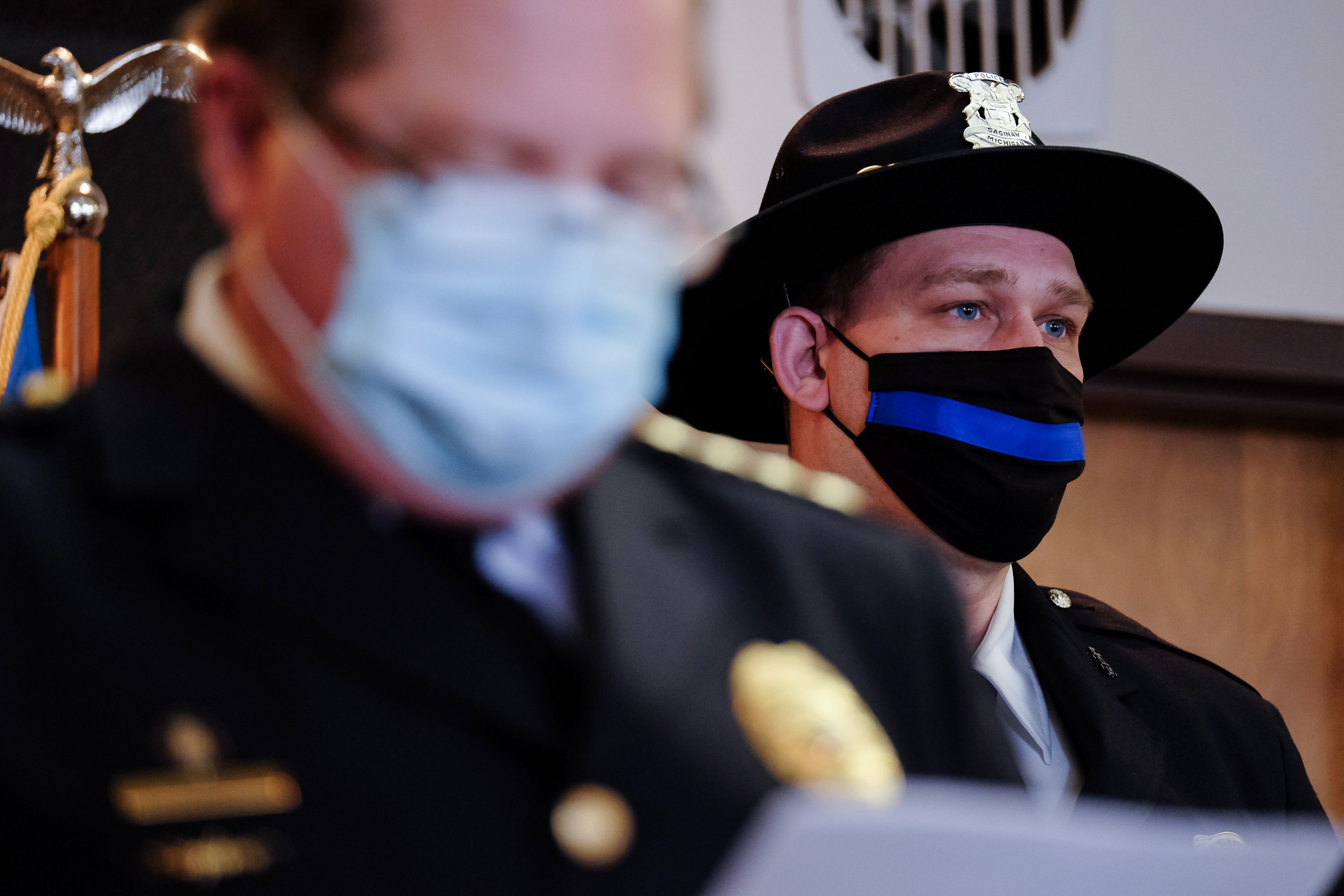 Saginaw Police Department honors fallen officers - mlive.com