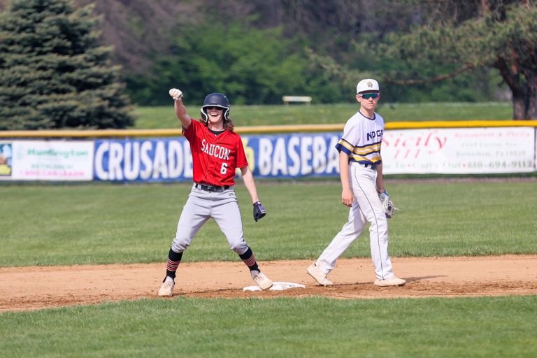 Notre Dame baseball hosts Saucon Valley on May 2, 2022 ...