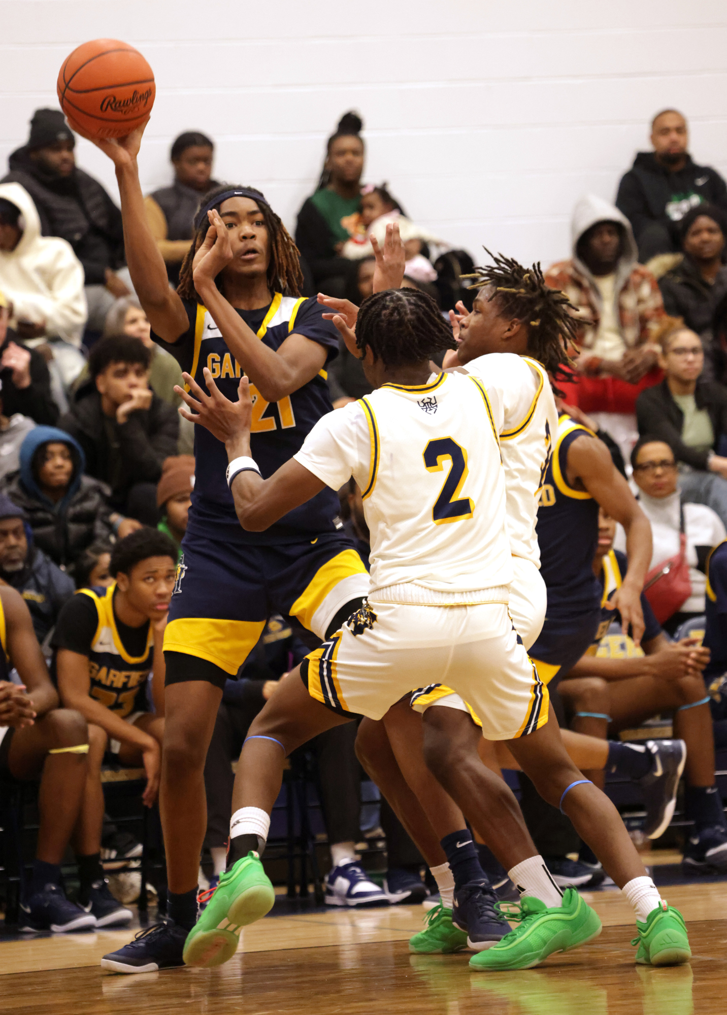 Garfield Hts. at Warrensville Hts., Jan. 2, 2025, Boys' basketball ...