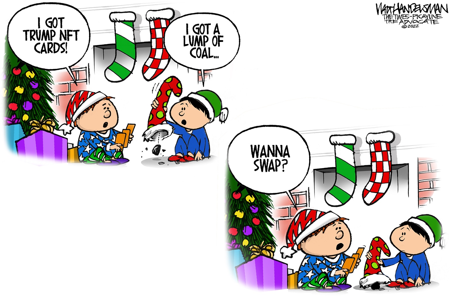 Editorial cartoons for Dec. 25, 2022 - cleveland.com