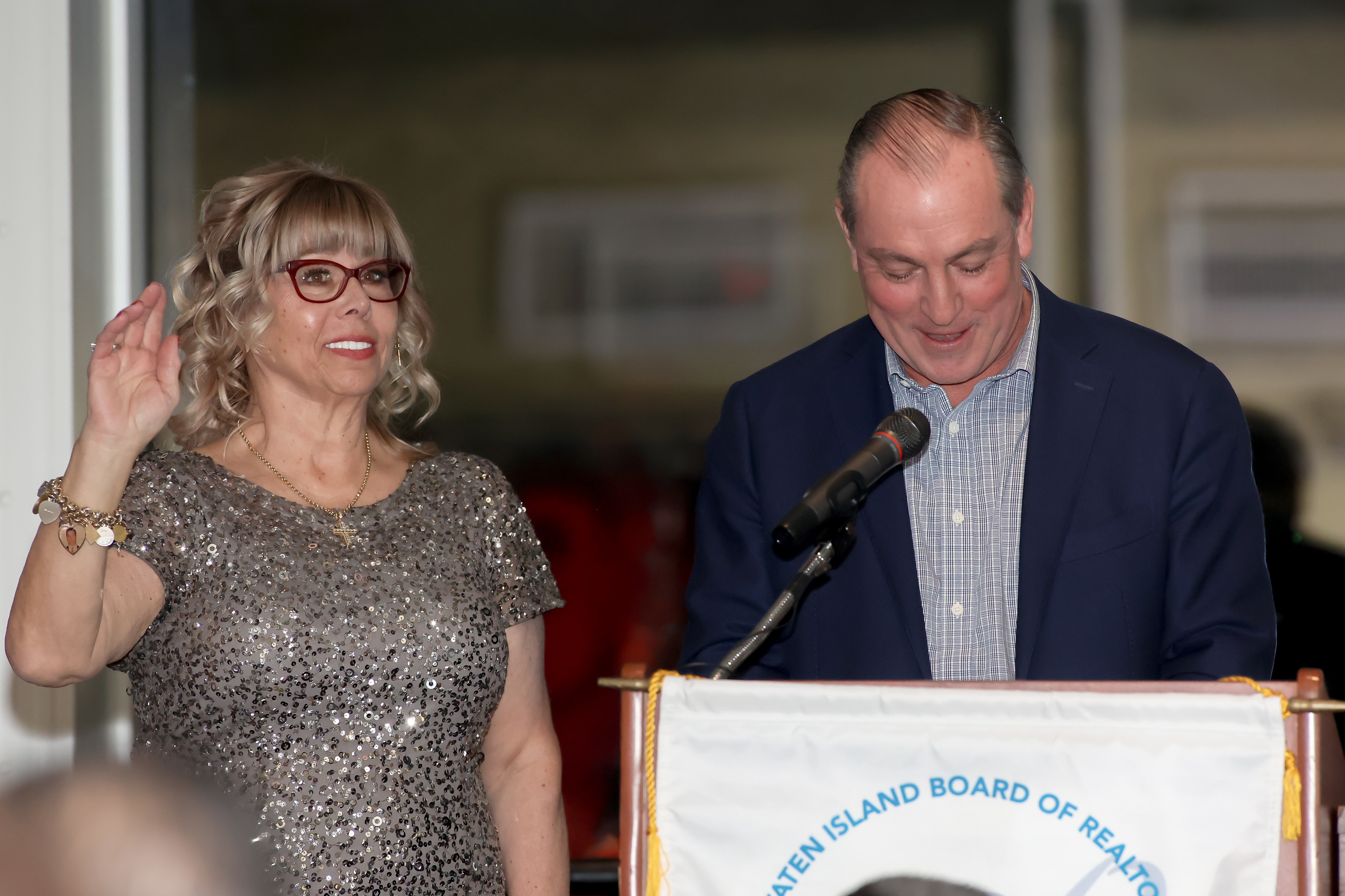 Fran Reali is sworn in as the 62nd SIBOR President at the Hilton Garden ...