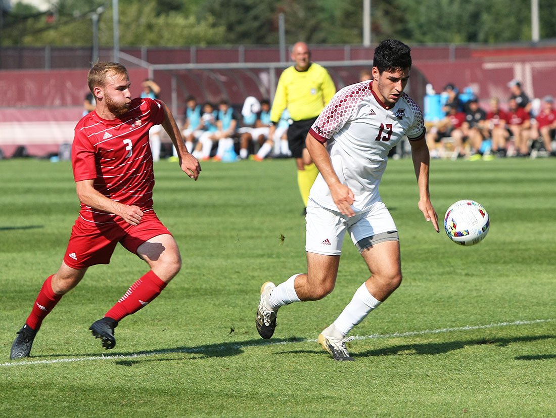 UMass Men's Soccer vs Sacred Heart 8/29/22 - masslive.com