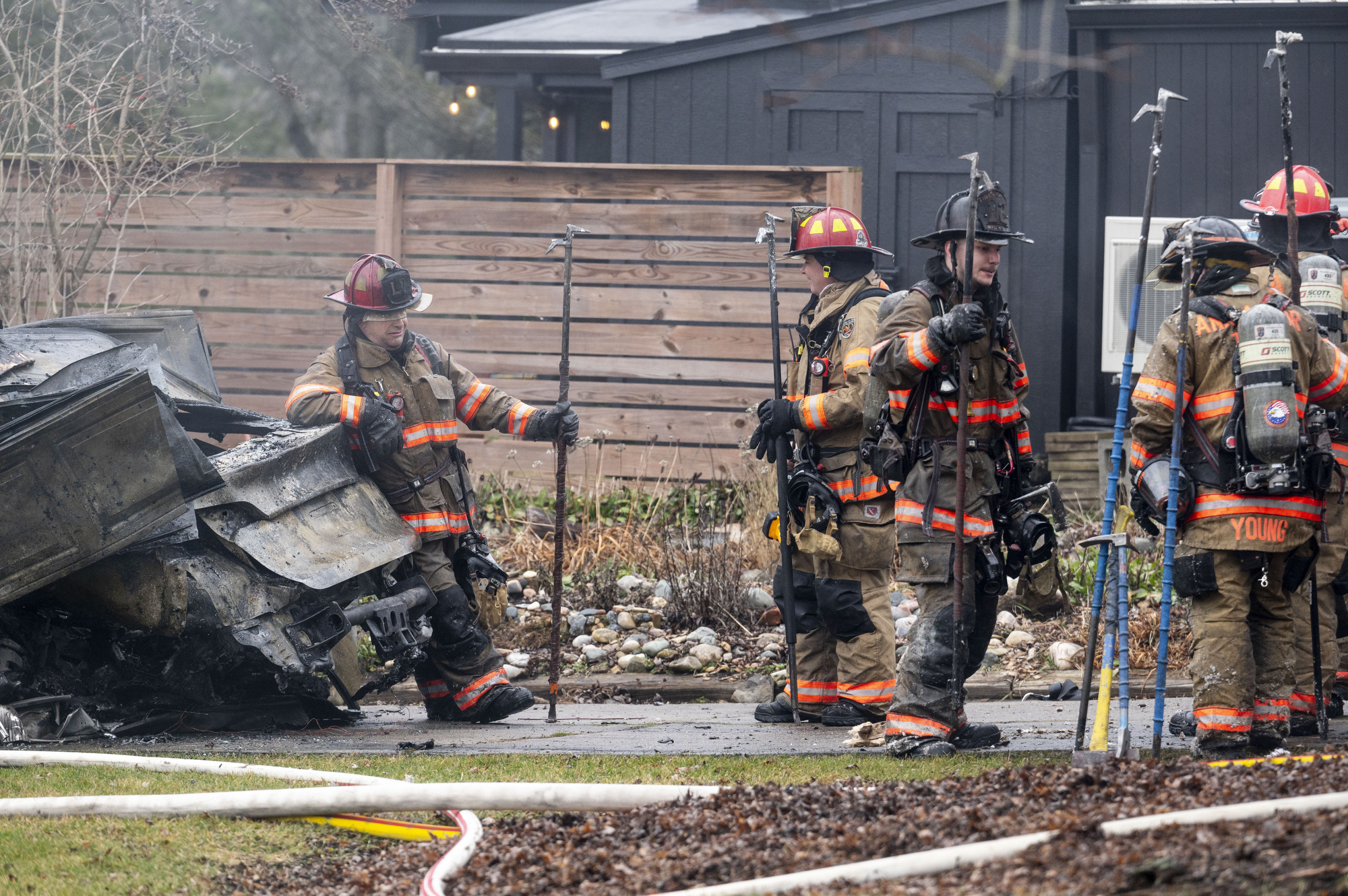 Fire destroys two electric vehicles, damages attached garage and home ...