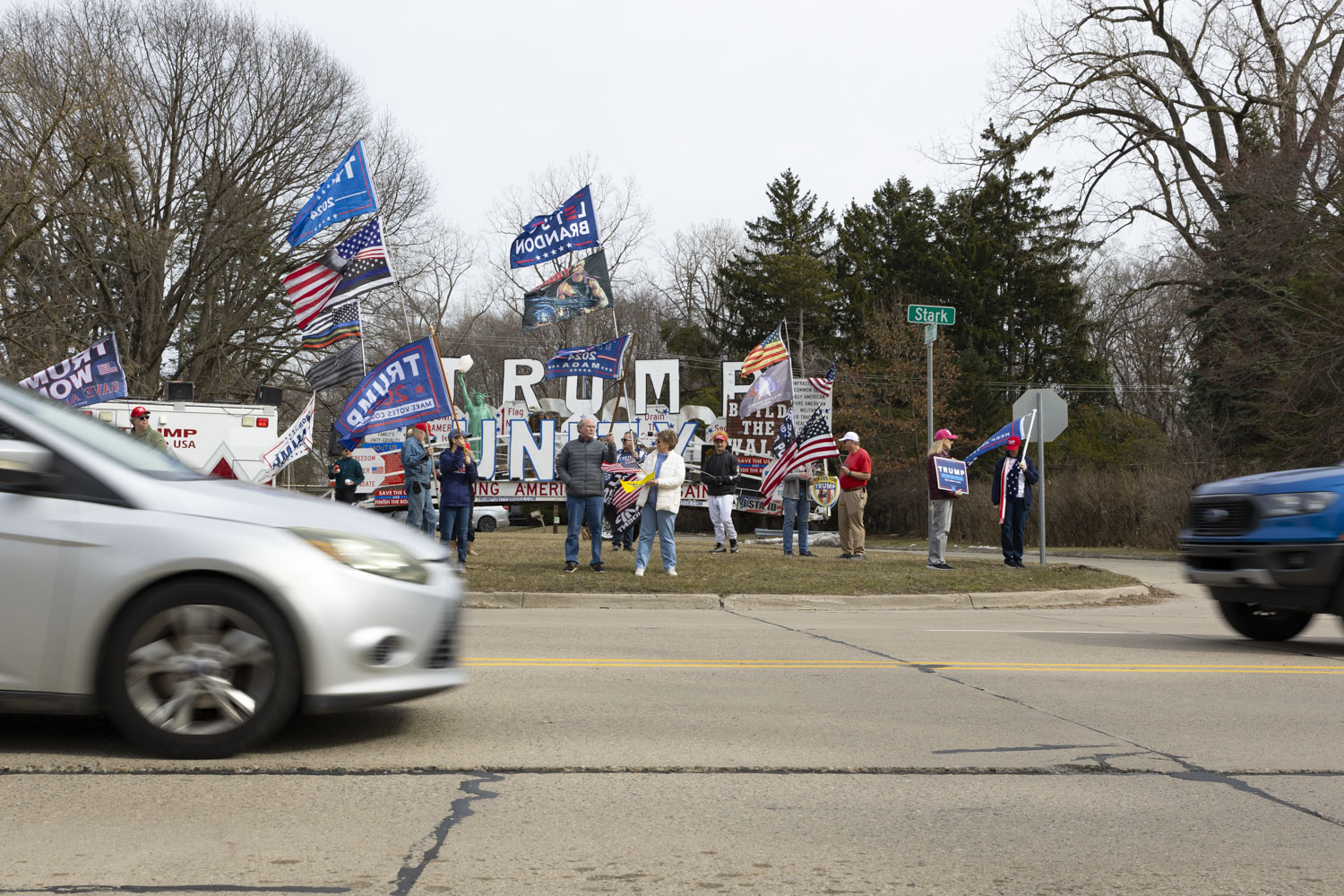 Michigan Conservative Coalition rallies against an expected indictment ...