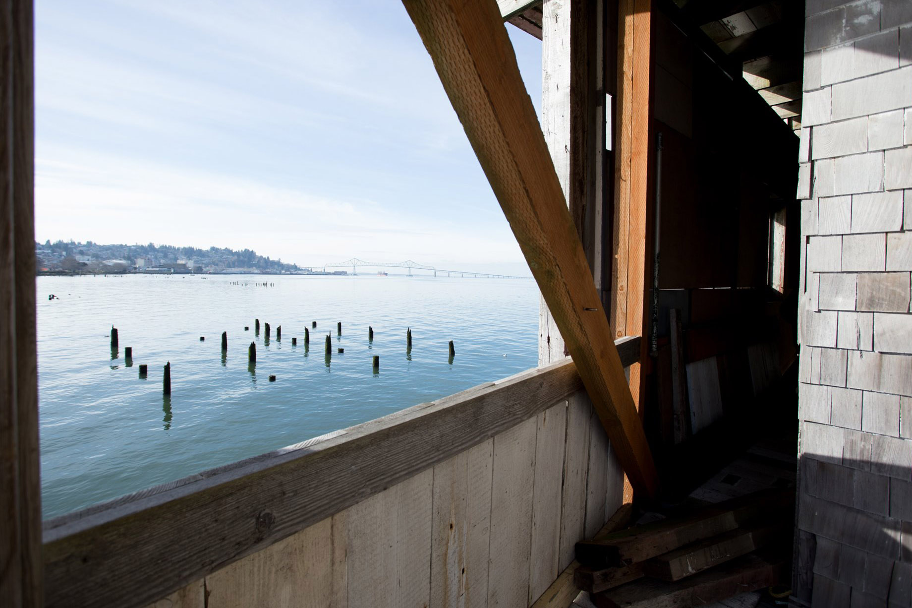 Astoria's Big Red fish net depot - oregonlive.com