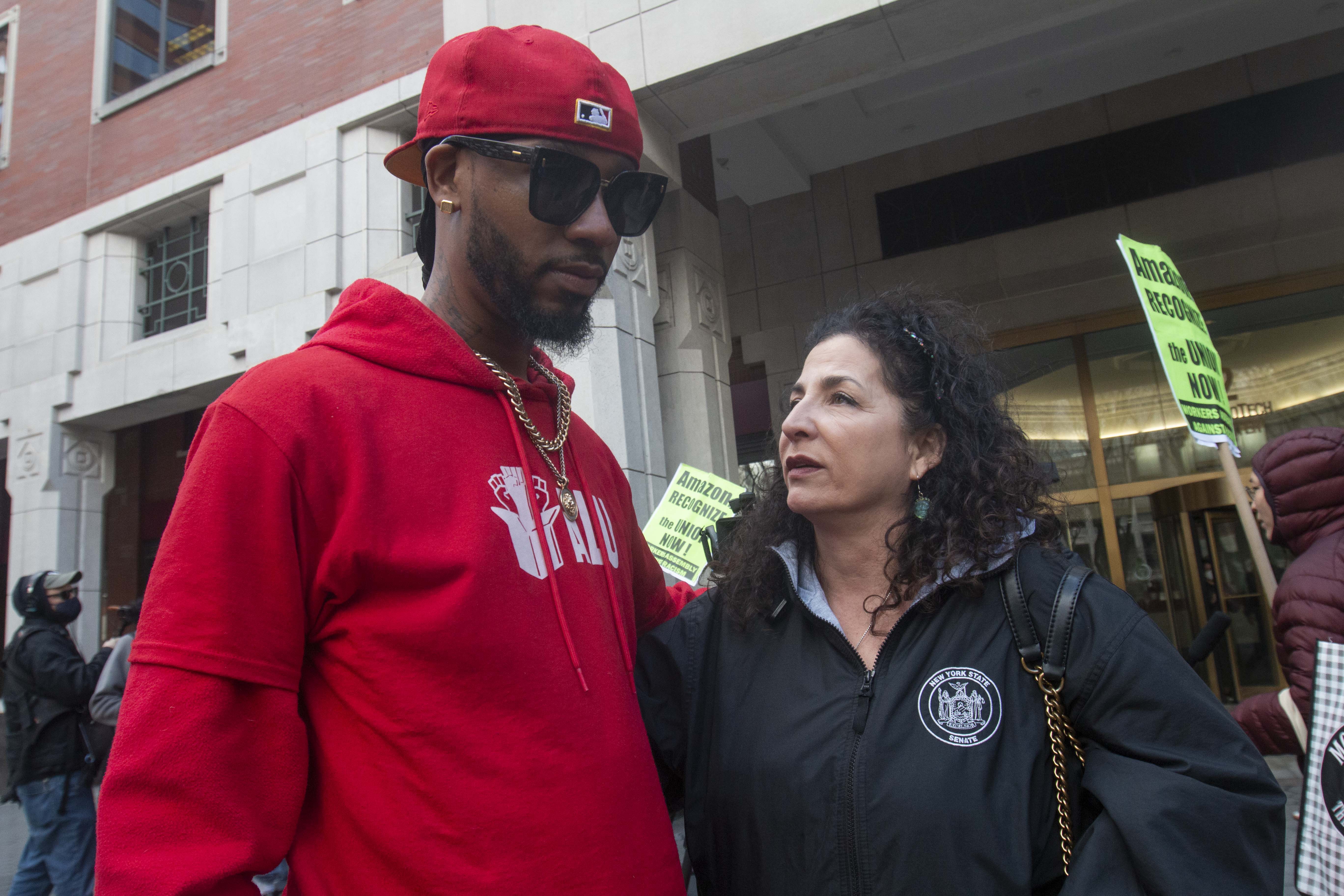 Amazon organizers celebrate union vote victory - silive.com