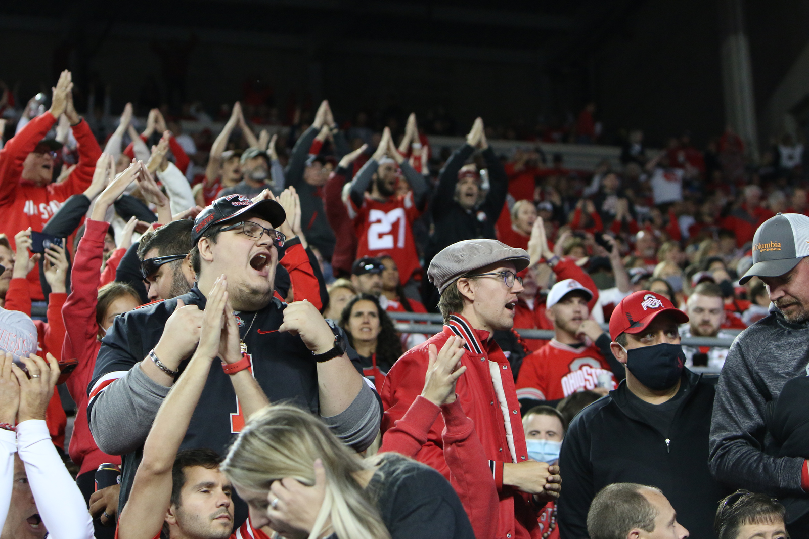 OSU fans enjoy the Buckeyes' 59-7 win over Akron - cleveland.com
