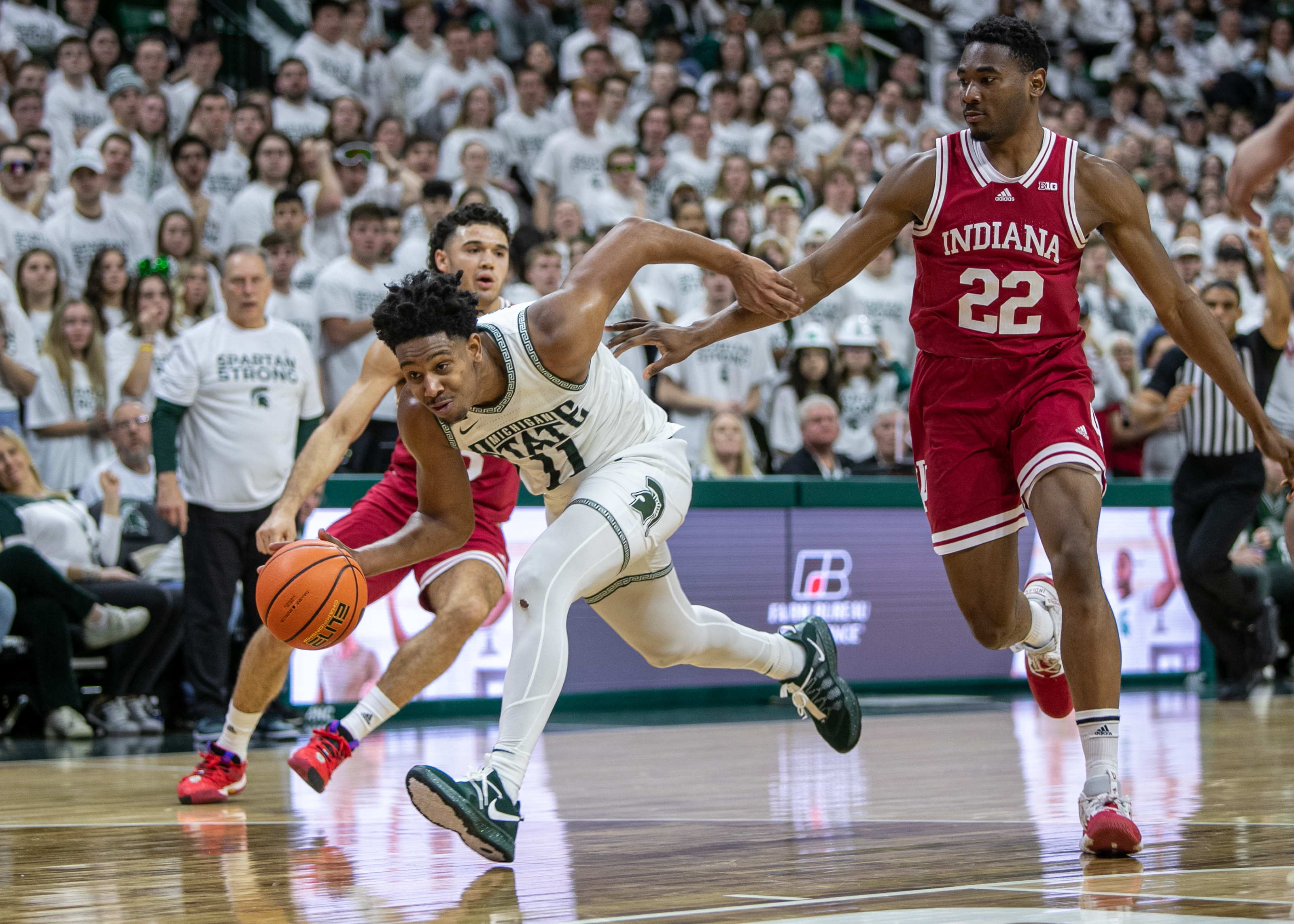 Michigan State Spartans men's basketball hosts Indiana Hoosiers, Feb ...