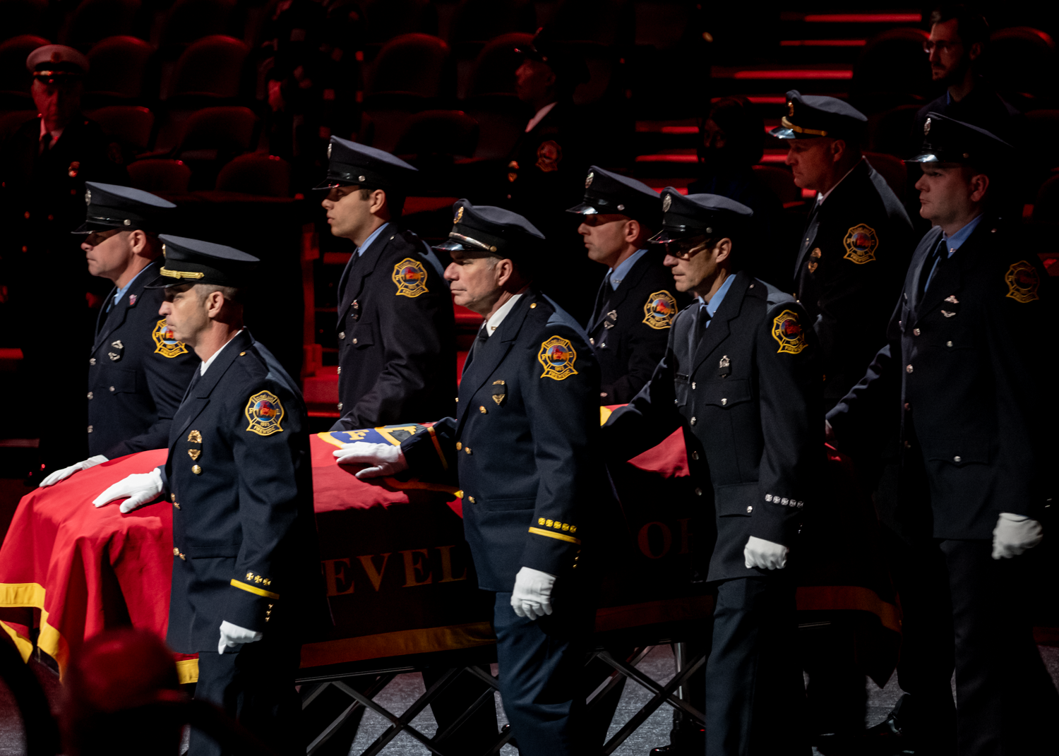 Cleveland firefighter Johnny Tetrick's funeral - cleveland.com