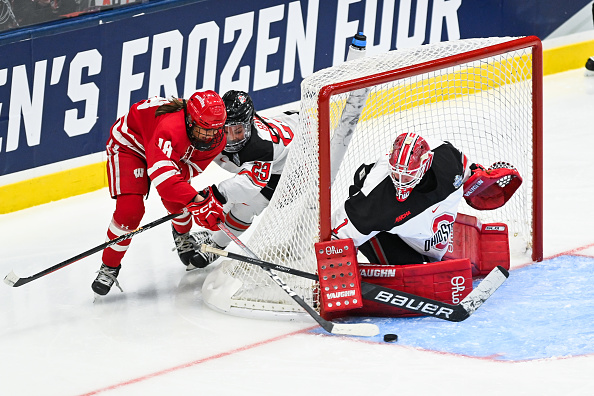 2024 NCAA Women's Ice Hockey Championship; Ohio State vs. Wisconsin ...