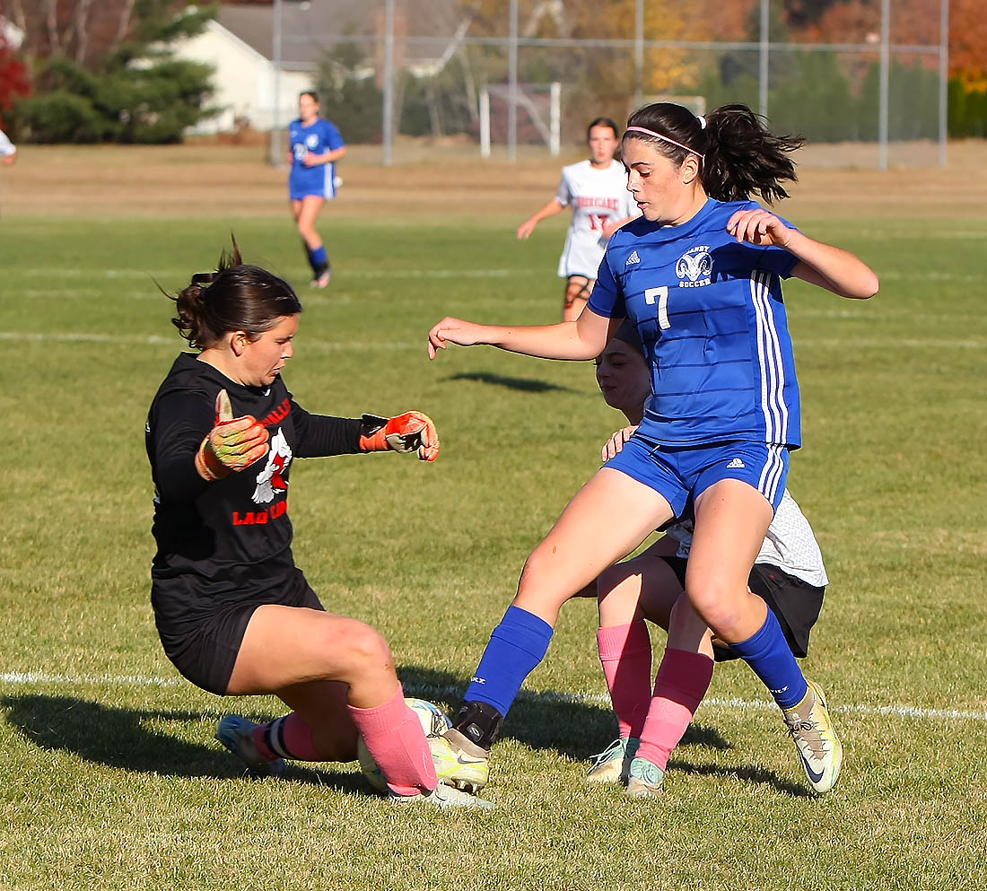 Hoosac Valley vs Granby class D girls Soccer Semi-Finals 10/28/24 ...