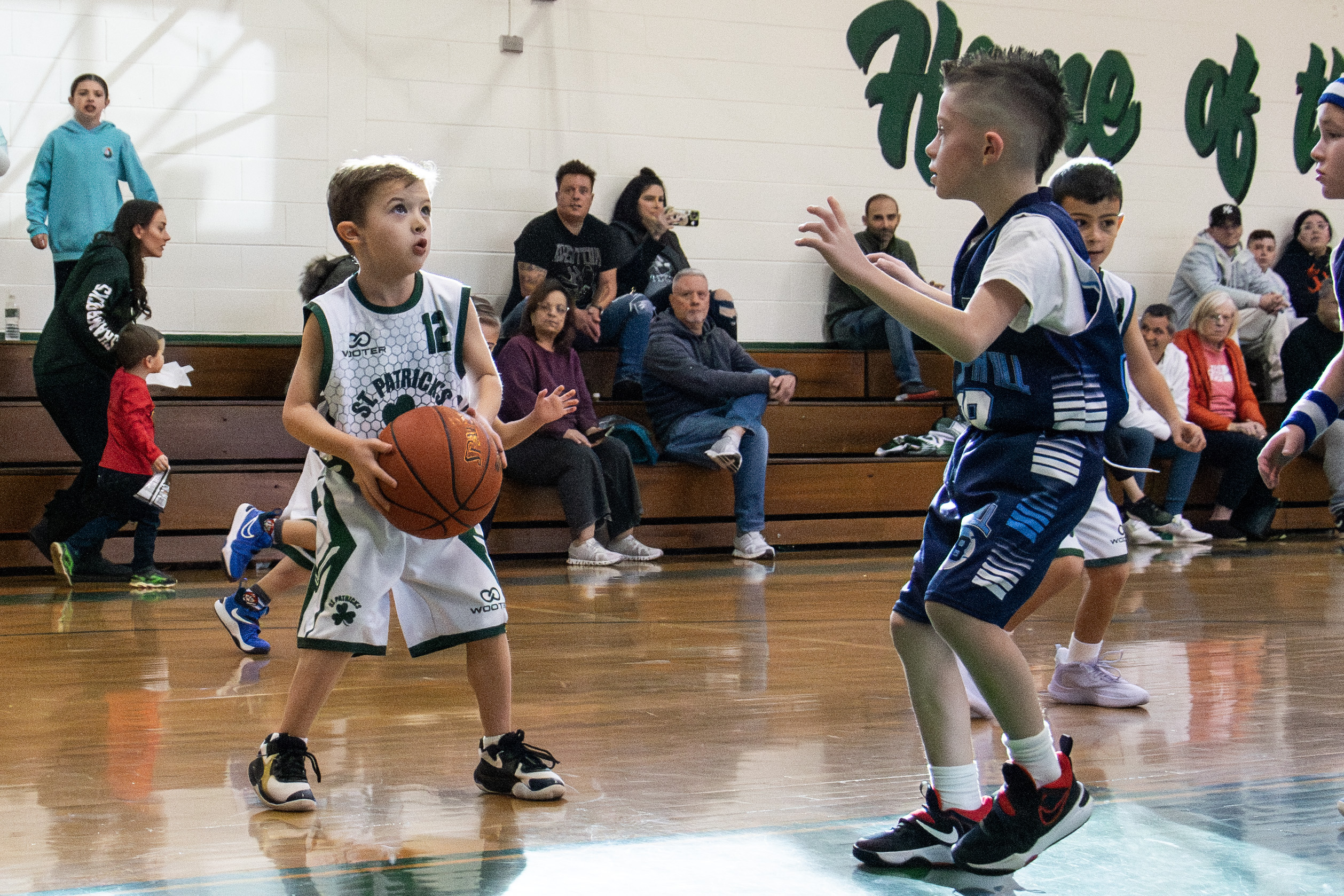 CYO Basketball players compete at St. Patrick's Sunday afternoon ...