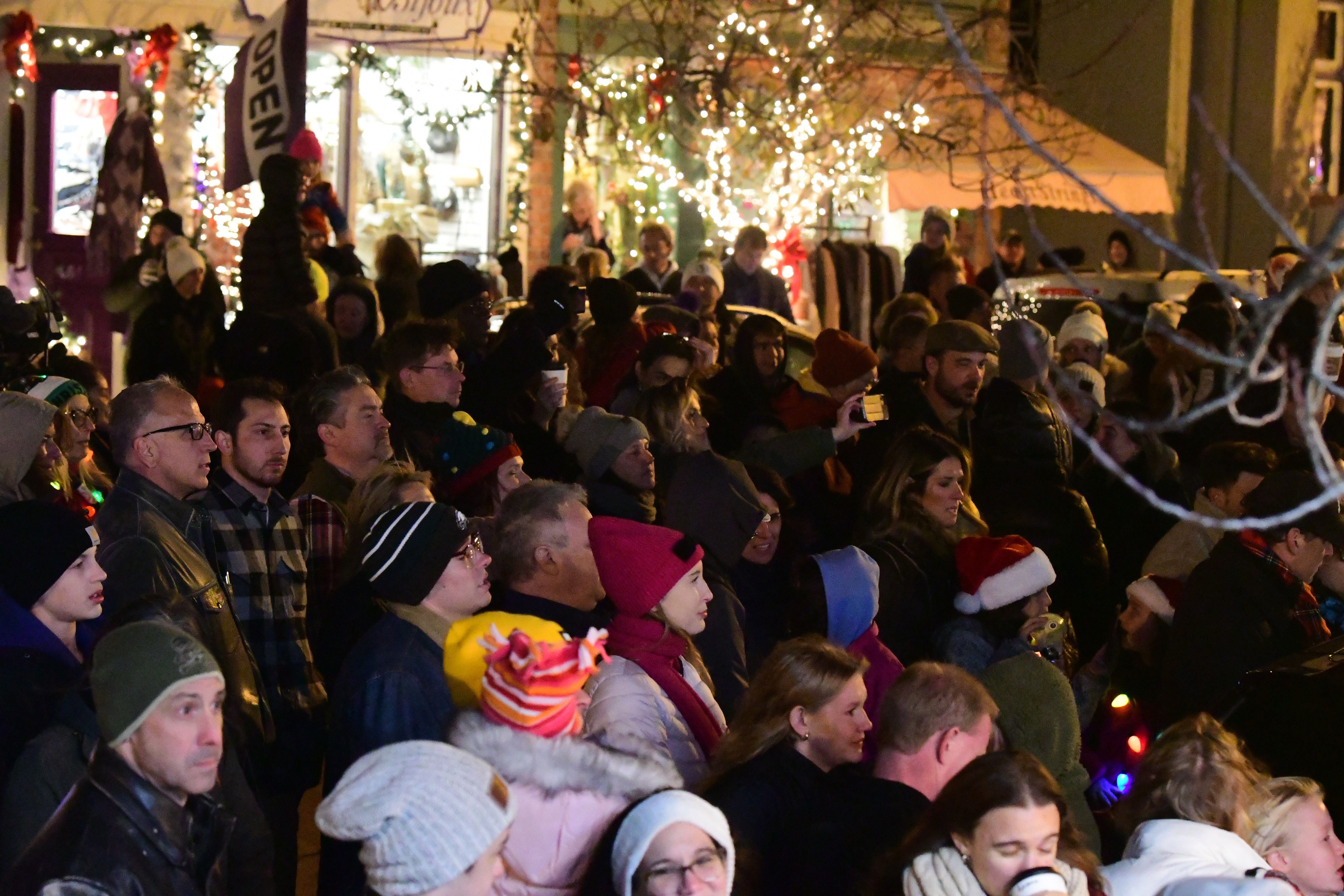 Clinton Christmas Tree Lighting and Santa Arrival - nj.com