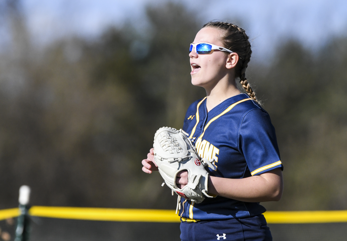 Notre Dame softball hosts Palisades on March 26, 2021 ...