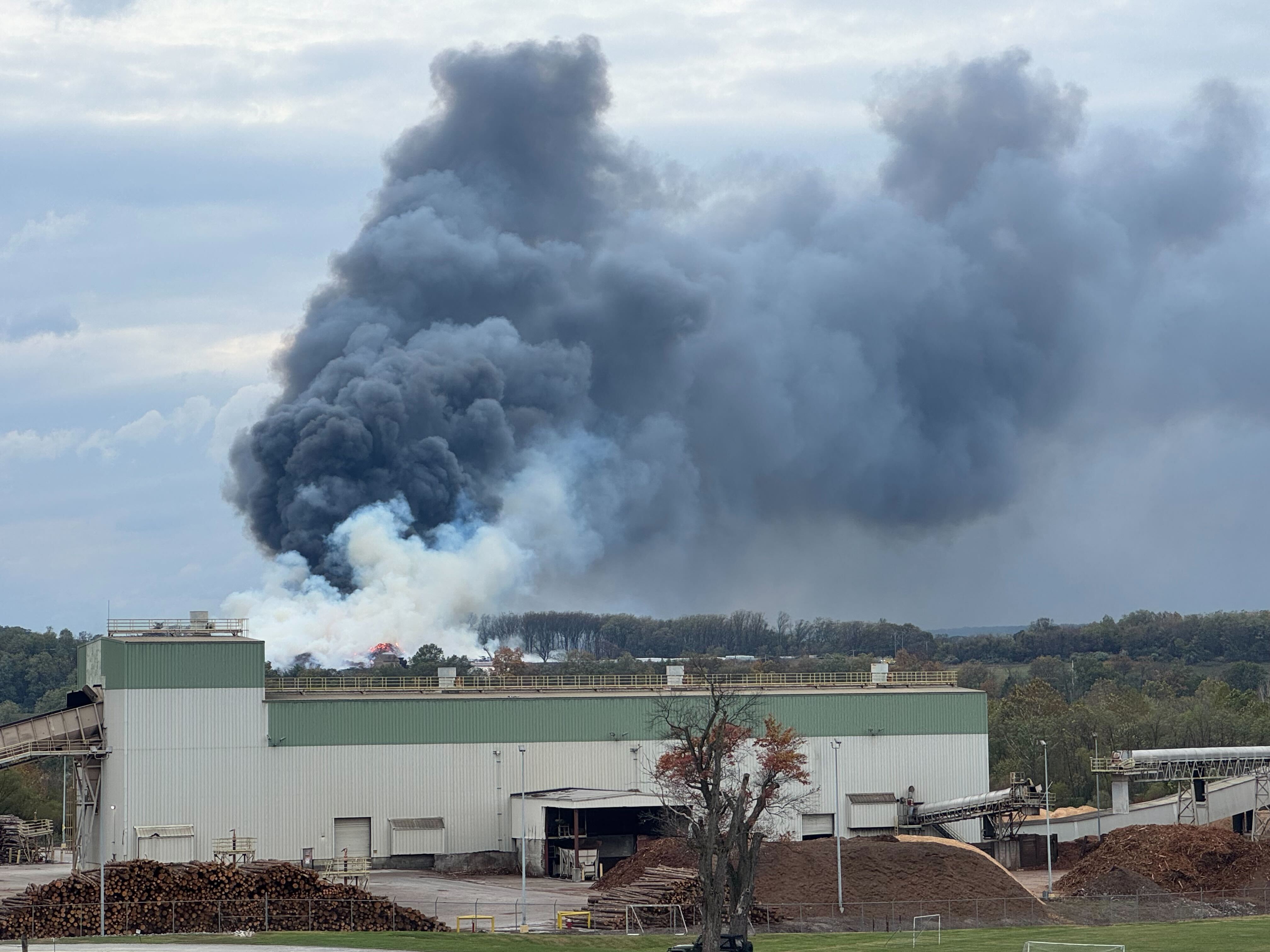 York County mulch fire - pennlive.com
