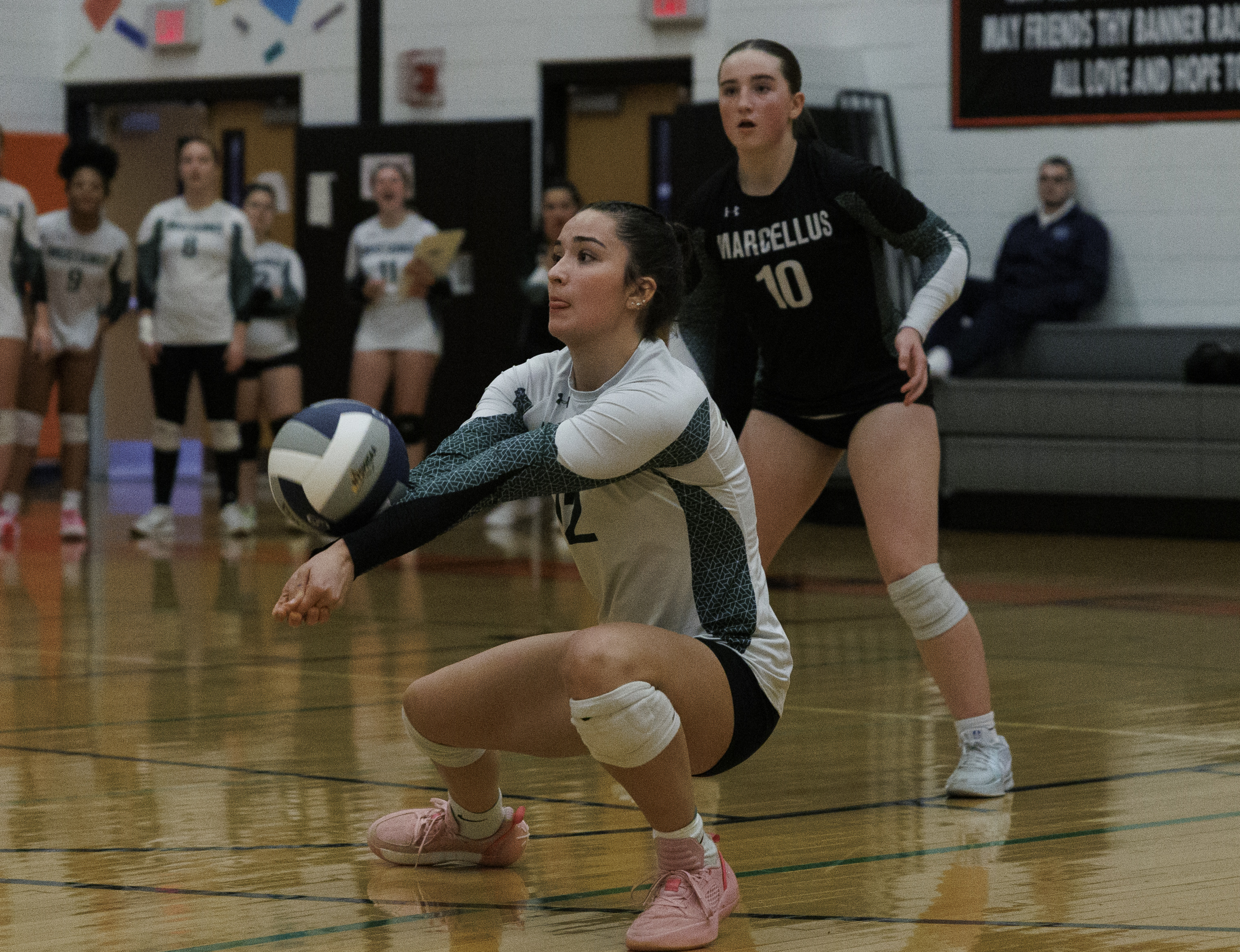 Girls Volleyball Section III Class B final: Westhill vs Marcellus ...