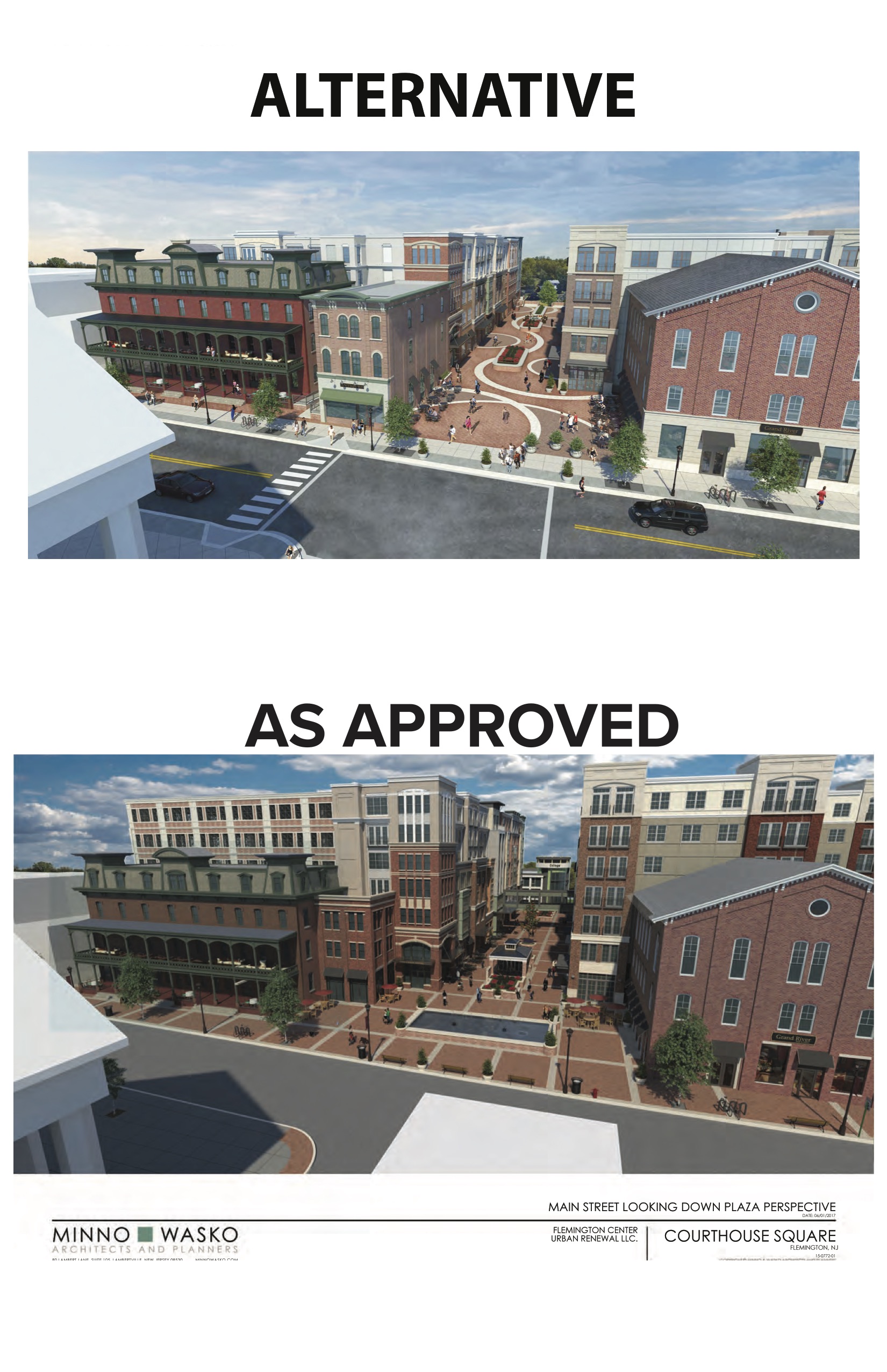 Courthouse Square project in Flemington, 2020 - lehighvalleylive.com