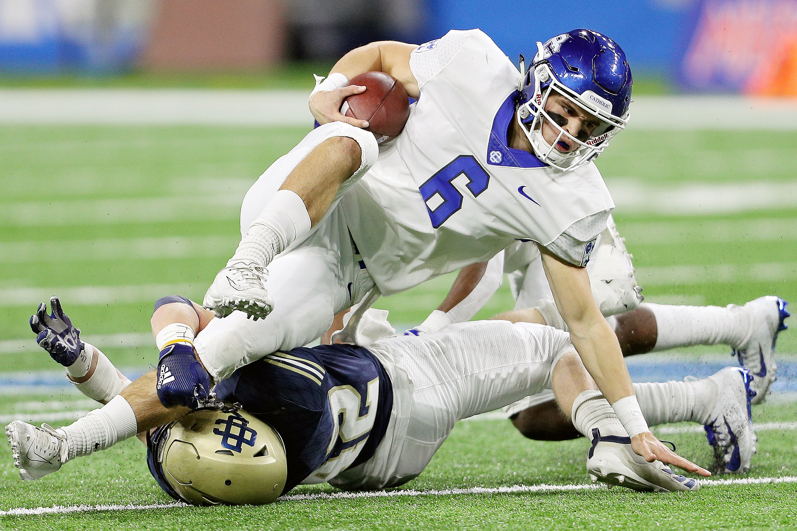 Grand Rapids Catholic Central quarterback Joey Silveri - mlive.com