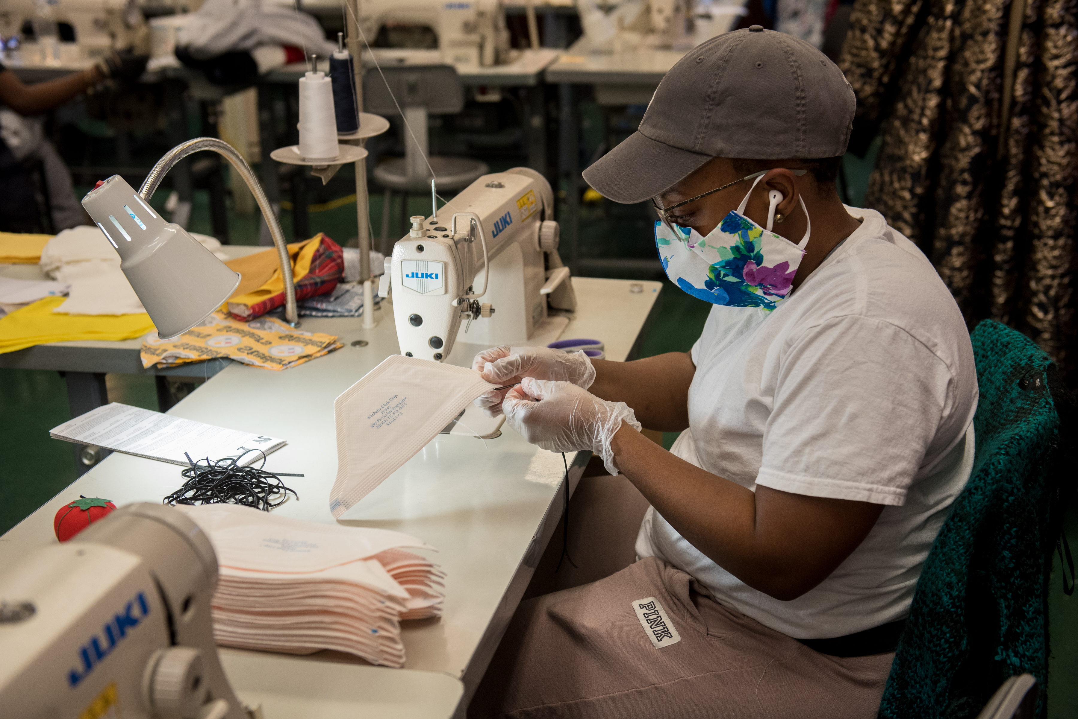 Snyder teacher, alumni help repair and make masks for hospital - nj.com