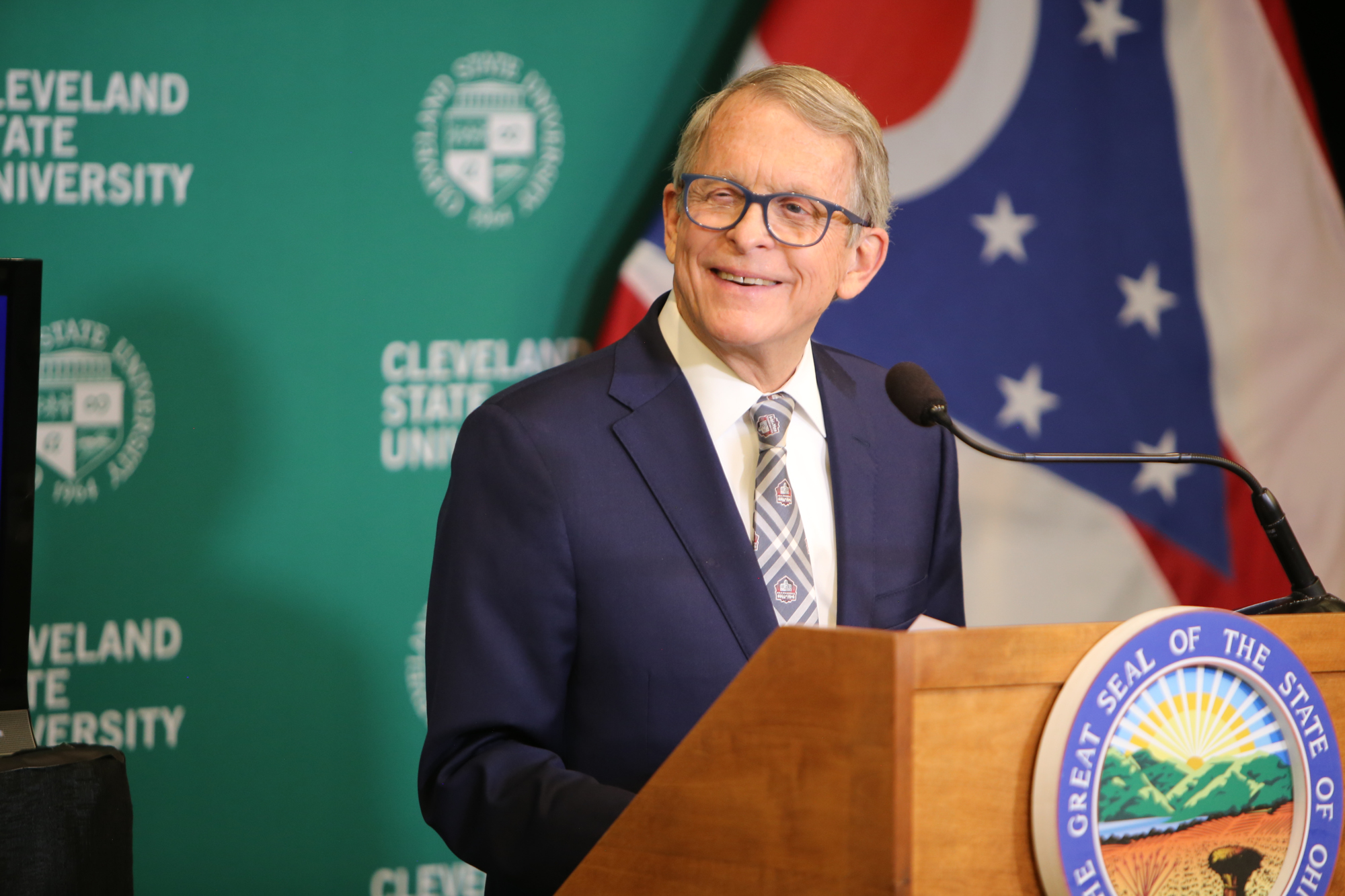 Gov. DeWine coronavirus briefing at the Wolstein Center - cleveland.com