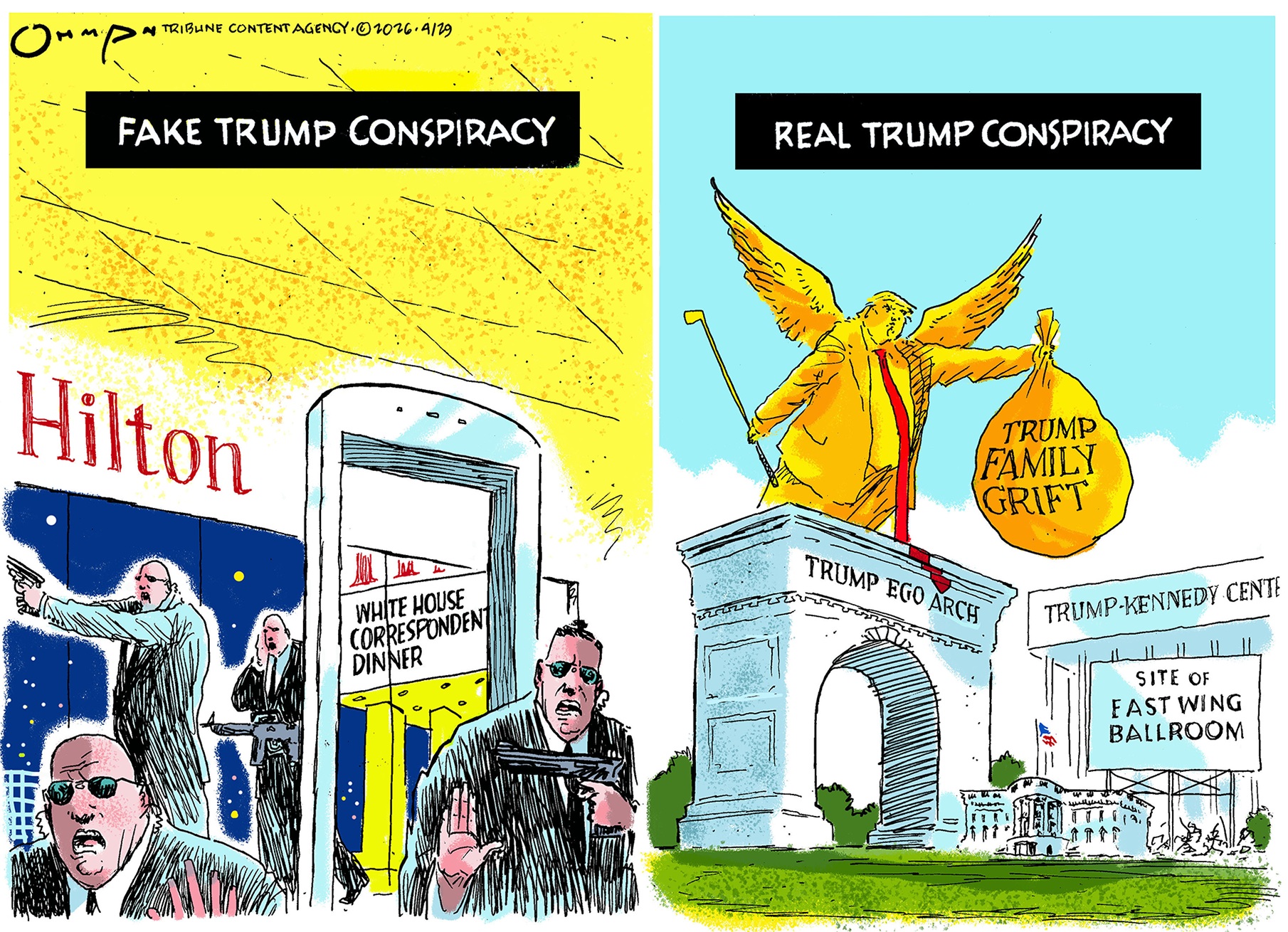 Editorial cartoons for May 3, 2026 - oregonlive.com