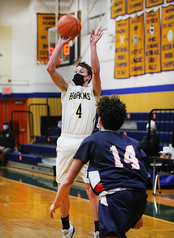 Frontier vs Hopkins Academy boys Basketball 2/2/21 - masslive.com