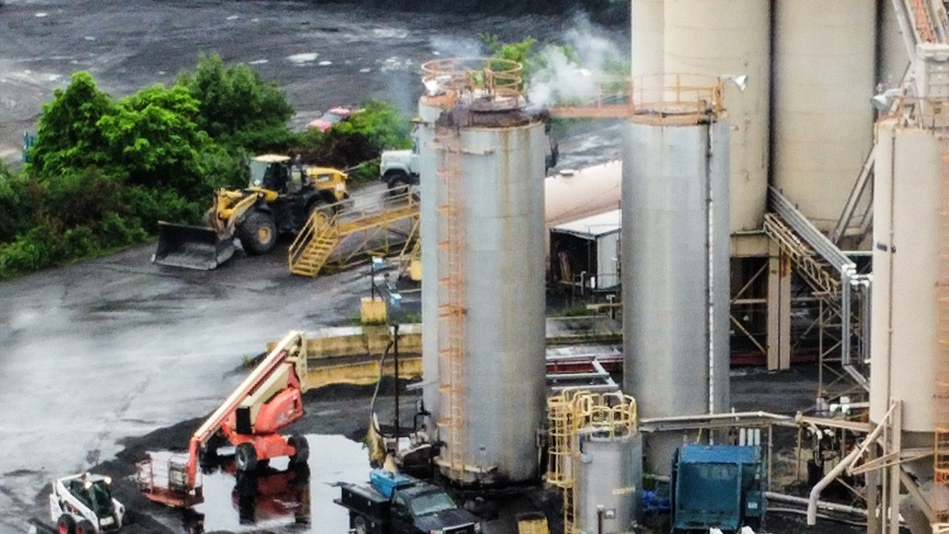 1 person burned in hot tar explosion in Lehigh County ...
