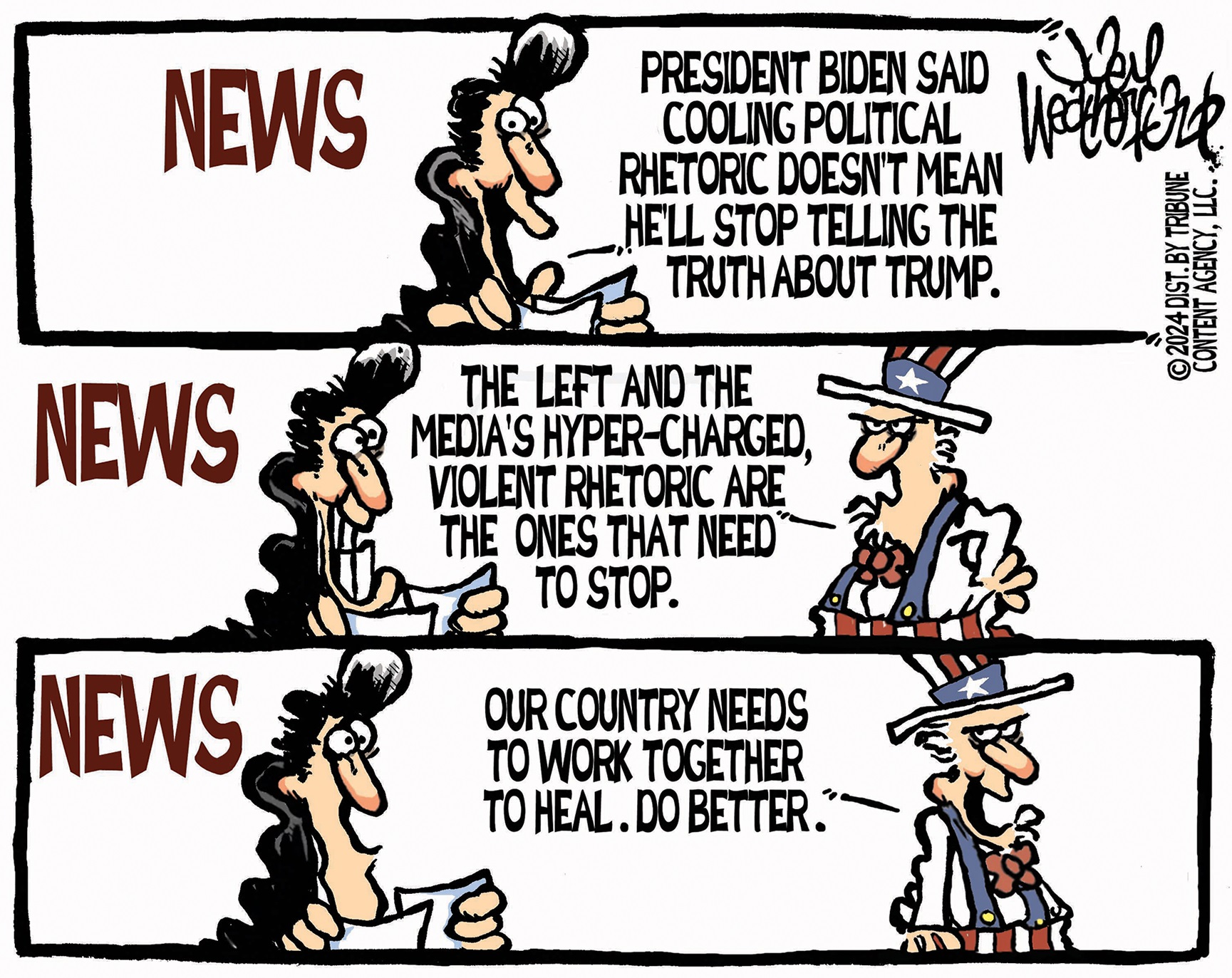 Rhetoric In Political Cartoons