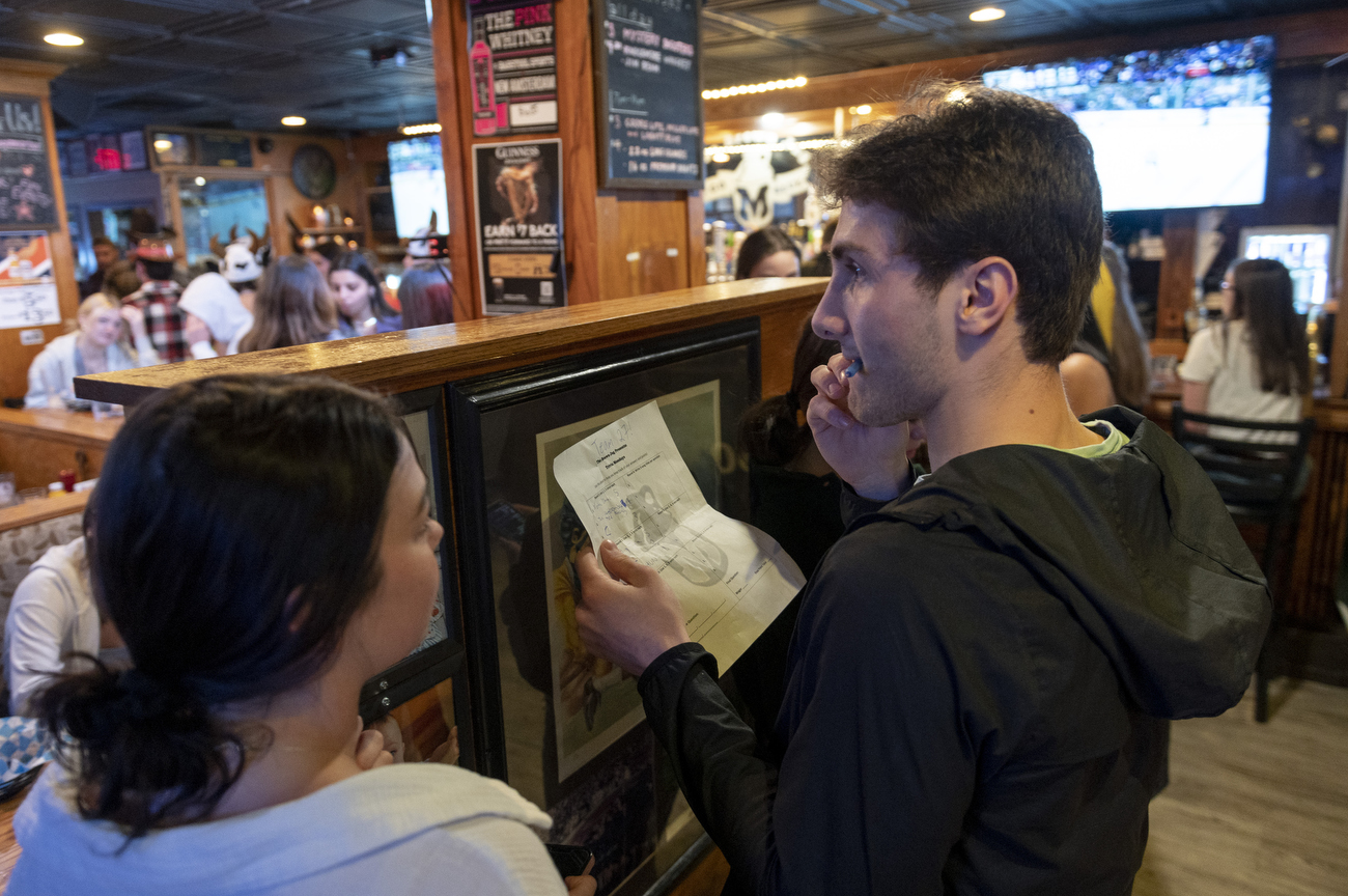 Joshua Bosman hosts trivia at the Brown Jug - mlive.com