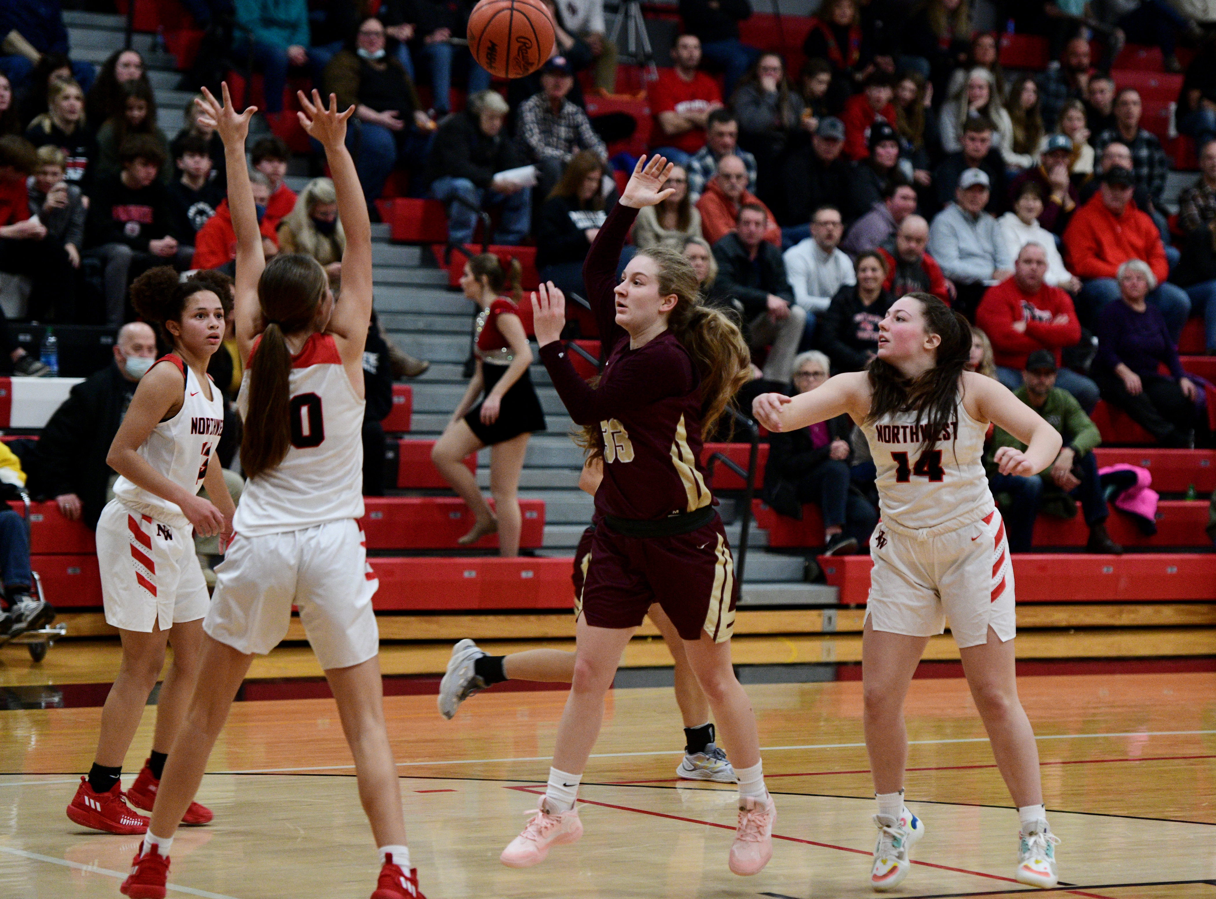 Northwest hosts Western in girls basketball - mlive.com