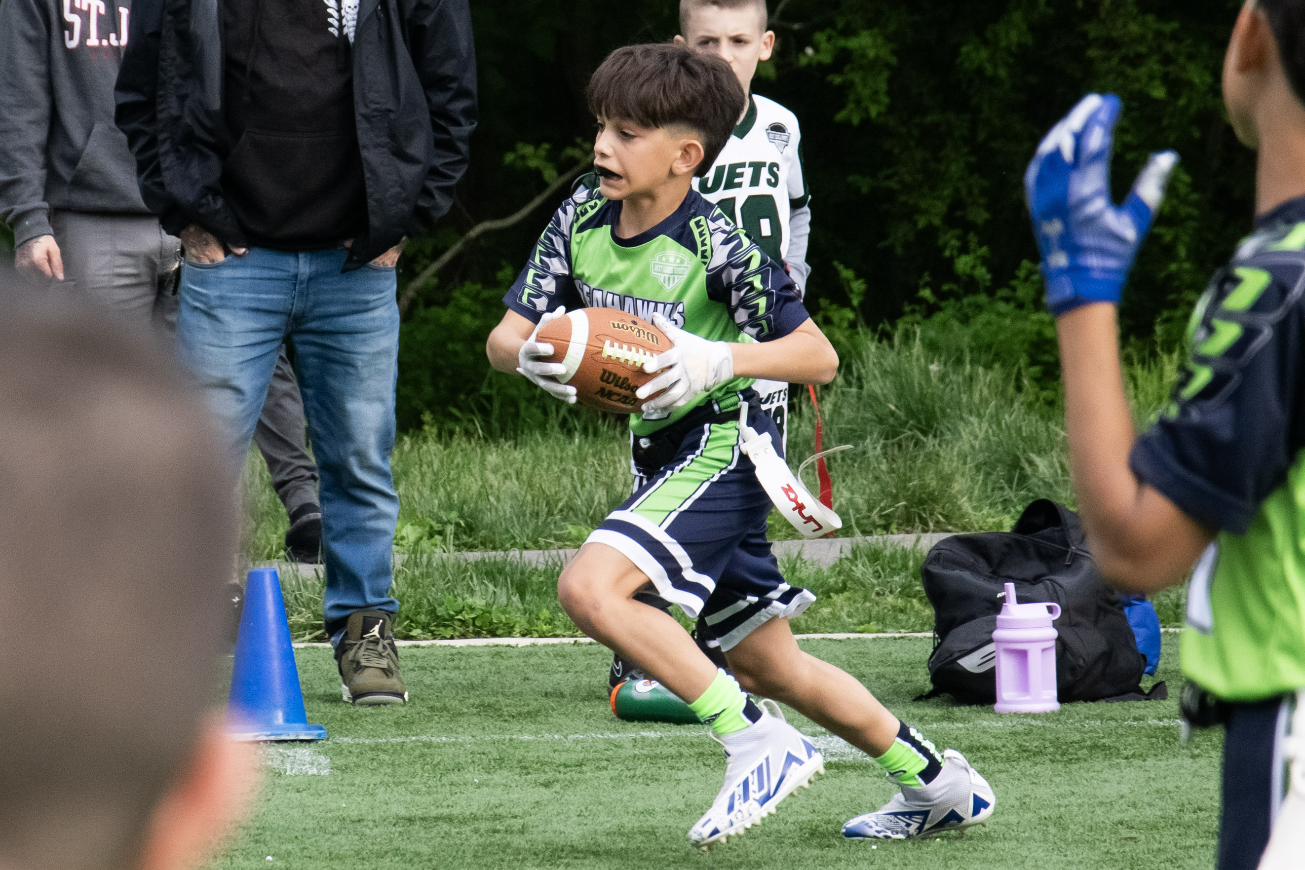 Next Level Flag Football players compete in playoffs at Bloomingdale ...