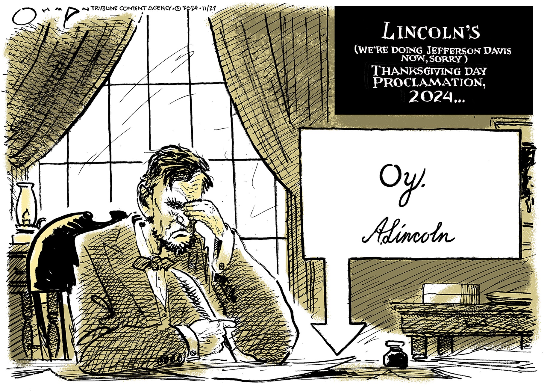 Editorial cartoons for Dec. 1, 2024 - oregonlive.com