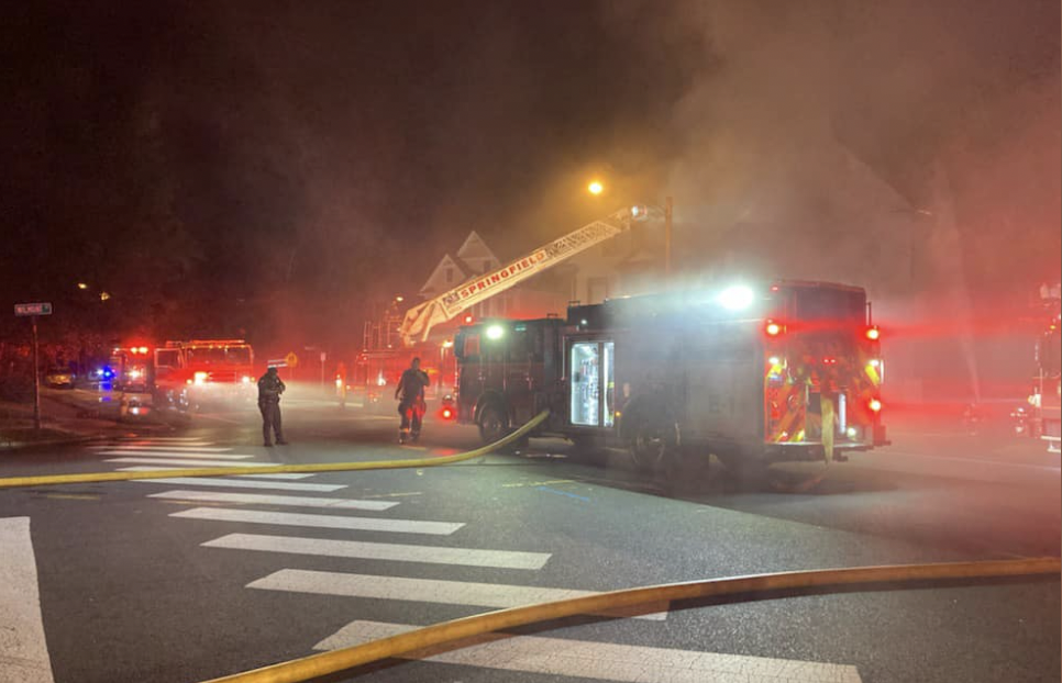 Springfield fire on Dickinson street displaces 5 residents and ...